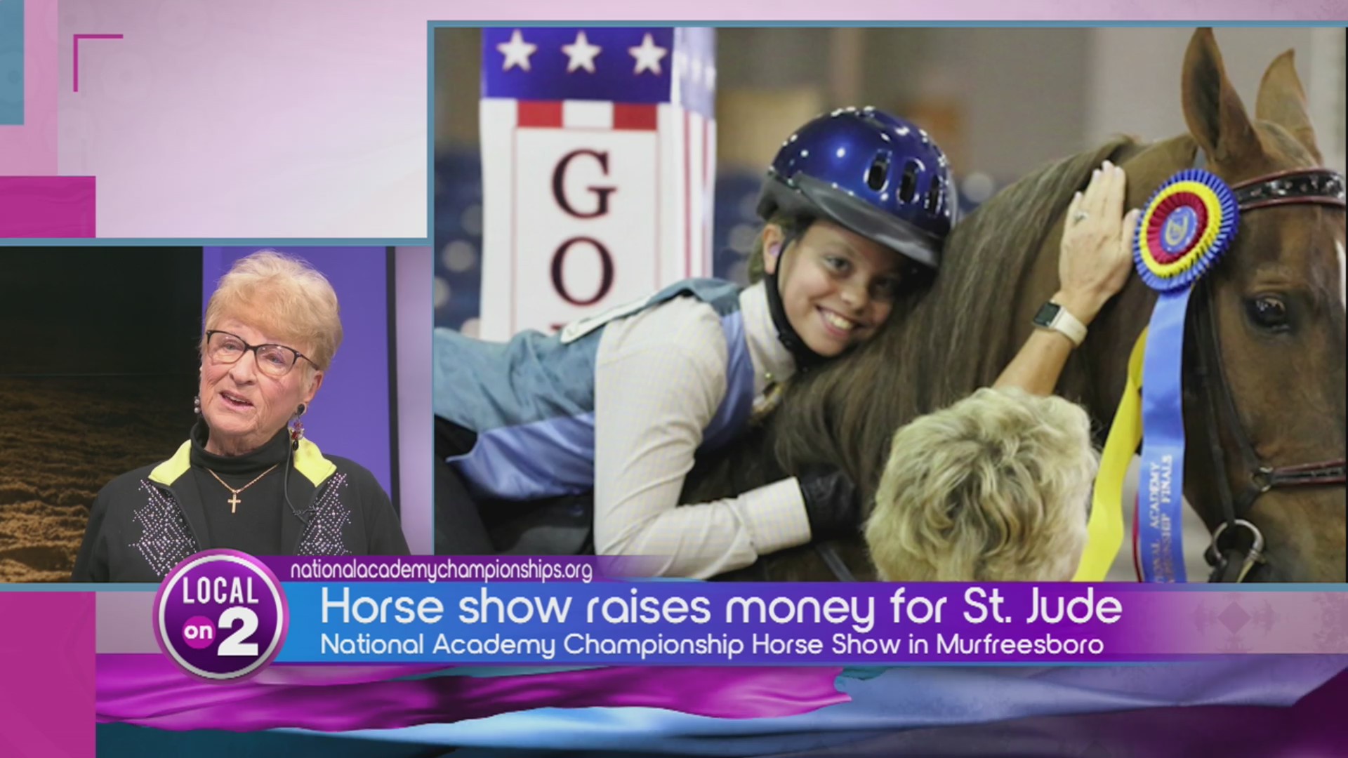Horse show in Murfreesboro is benefitting St. Jude – WKRN News 2