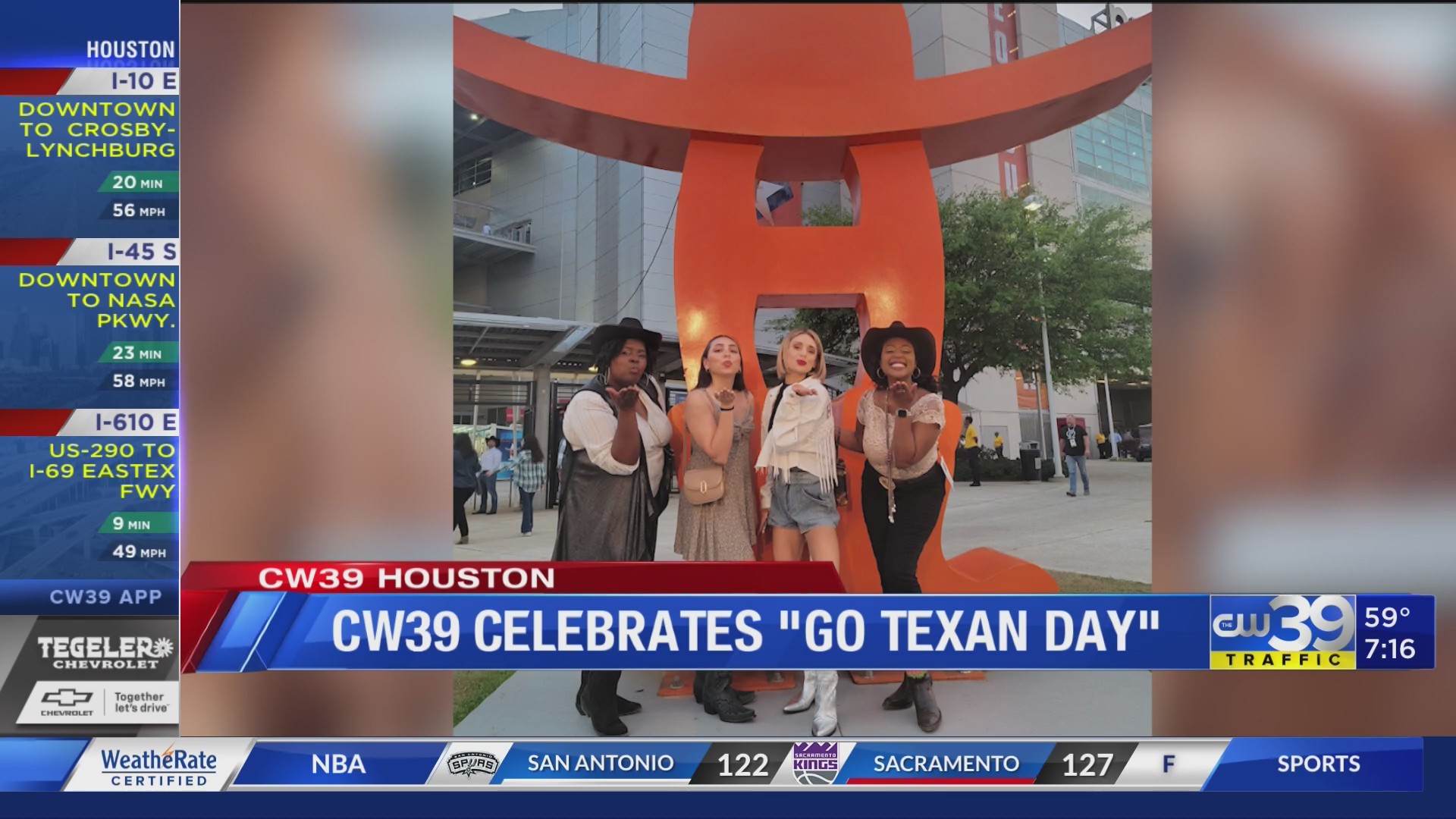 CW39 celebrates Go Texan Day | CW39 HOUSTON – CW39 Houston
