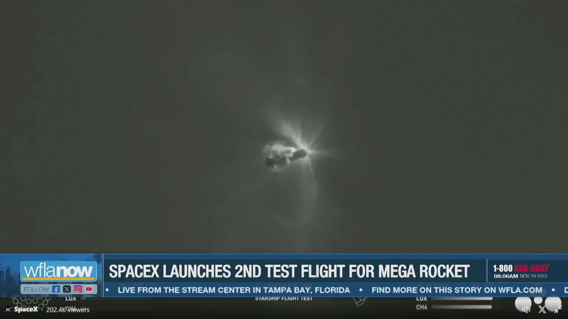 SpaceX Super Heavy rocket booster explodes after launch – WFLA