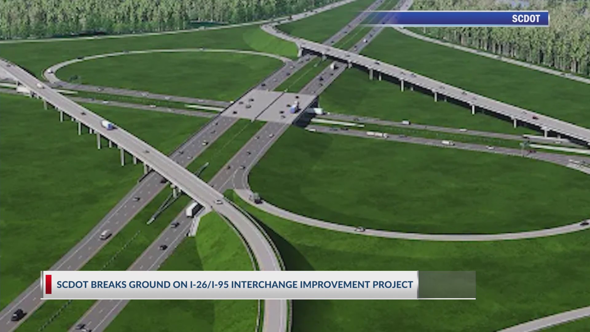 SCDOT breaks ground on I-26/I-95 interchange improvement project – WCBD News 2