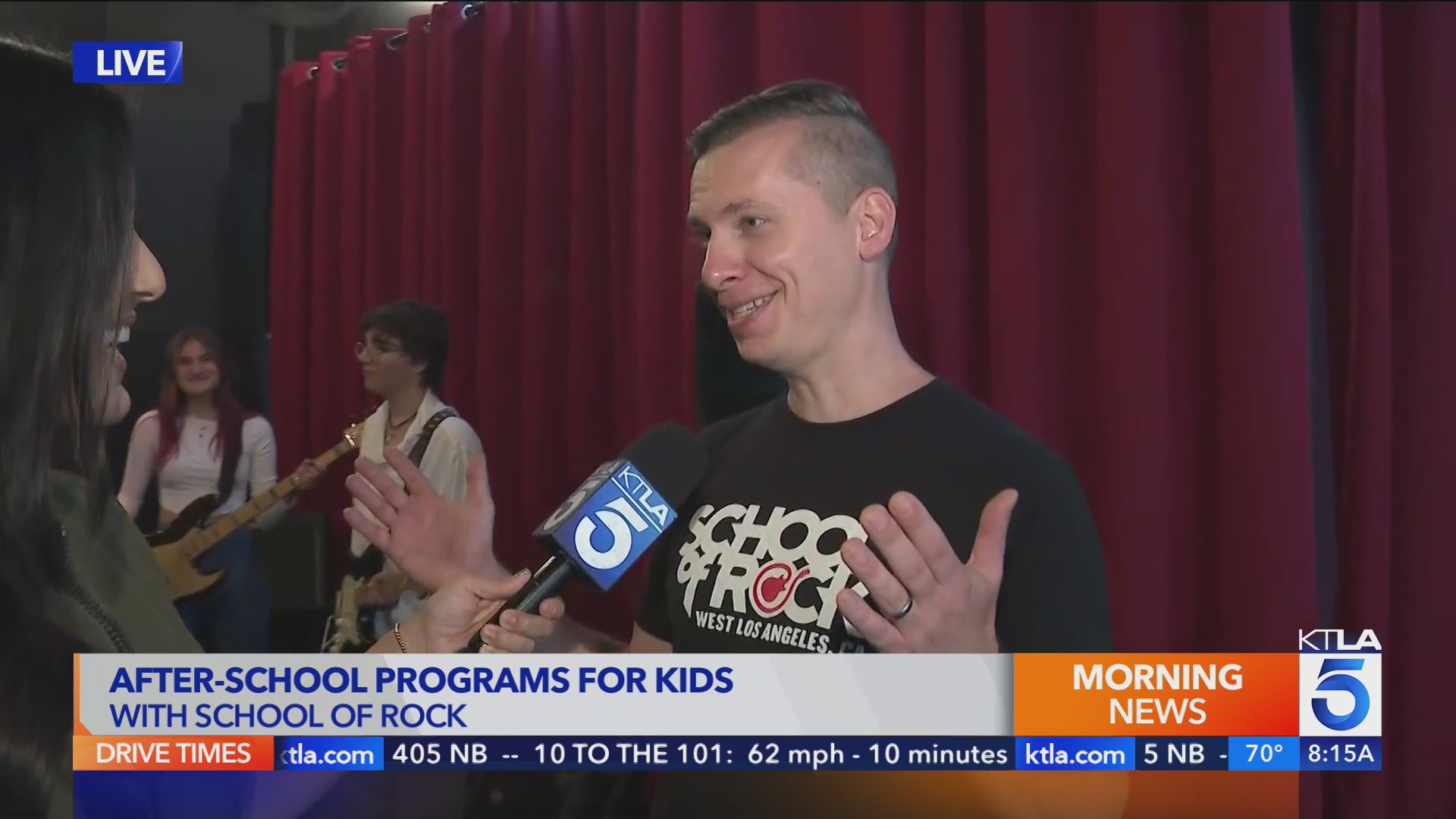 After-school music programs jam out at the School of Rock – KTLA