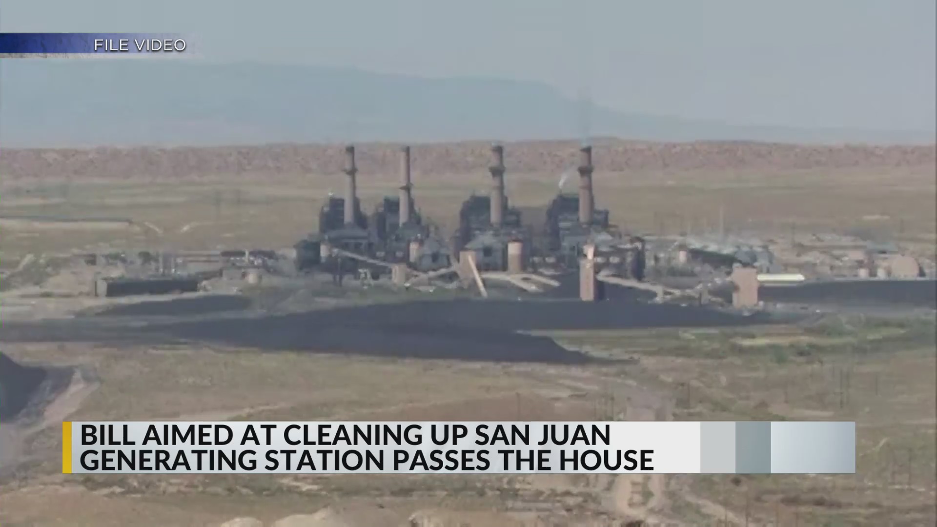 Bill To Clean Up The San Juan Generating Station Moves Forward Krqe