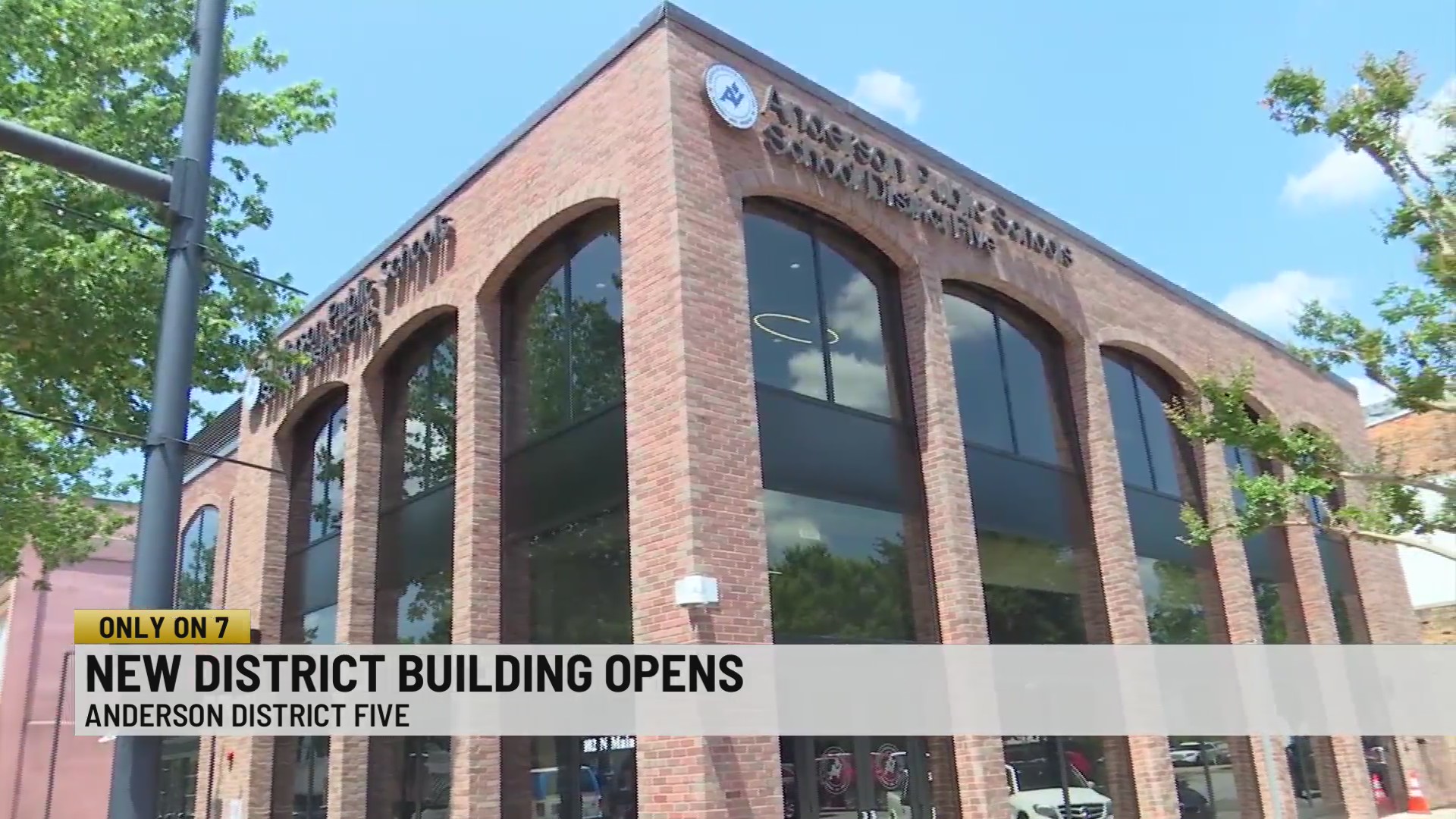 Anderson District 5 opens doors to new facility downtown – WSPA 7NEWS