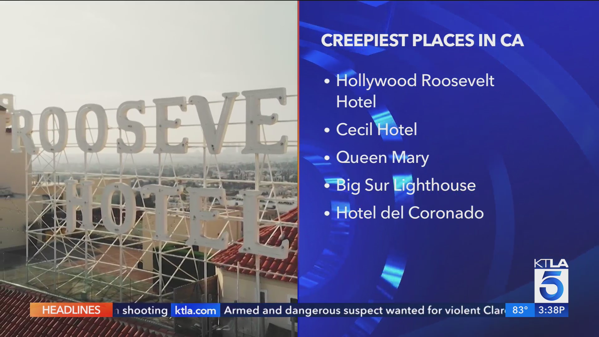 California’s Most Haunted: 10 creepy places to visit – KTLA