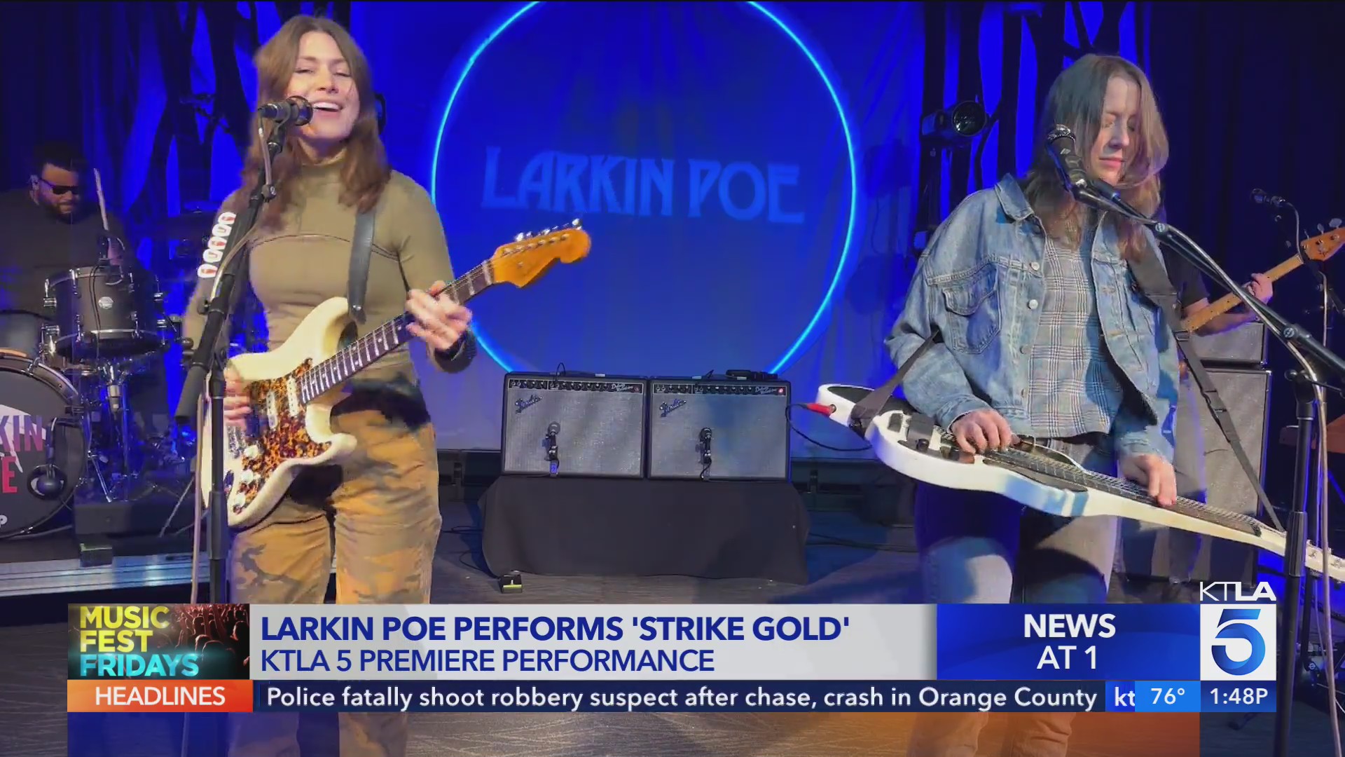 Music Fest Fridays: Larkin Poe perform ‘Strike Gold’ – KTLA