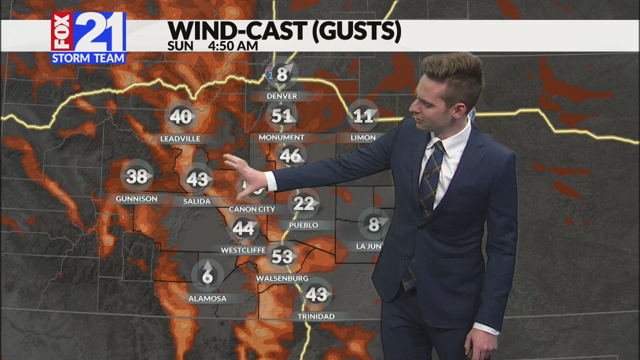 Fox21 Storm Team latest forecast – FOX21 News Colorado