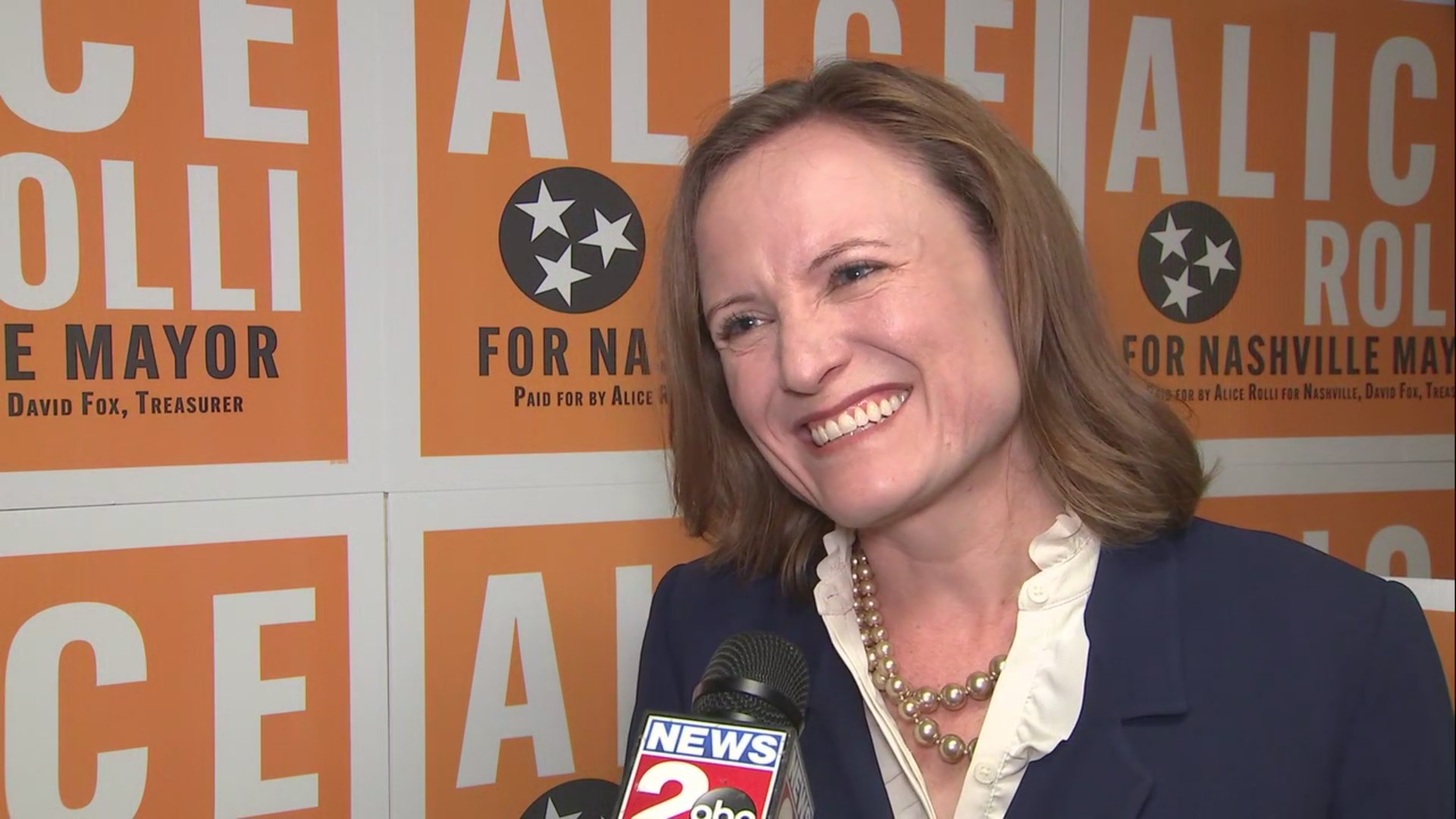 Alice Rolli speaks one-on-one with News 2 after mayoral election – WKRN ...