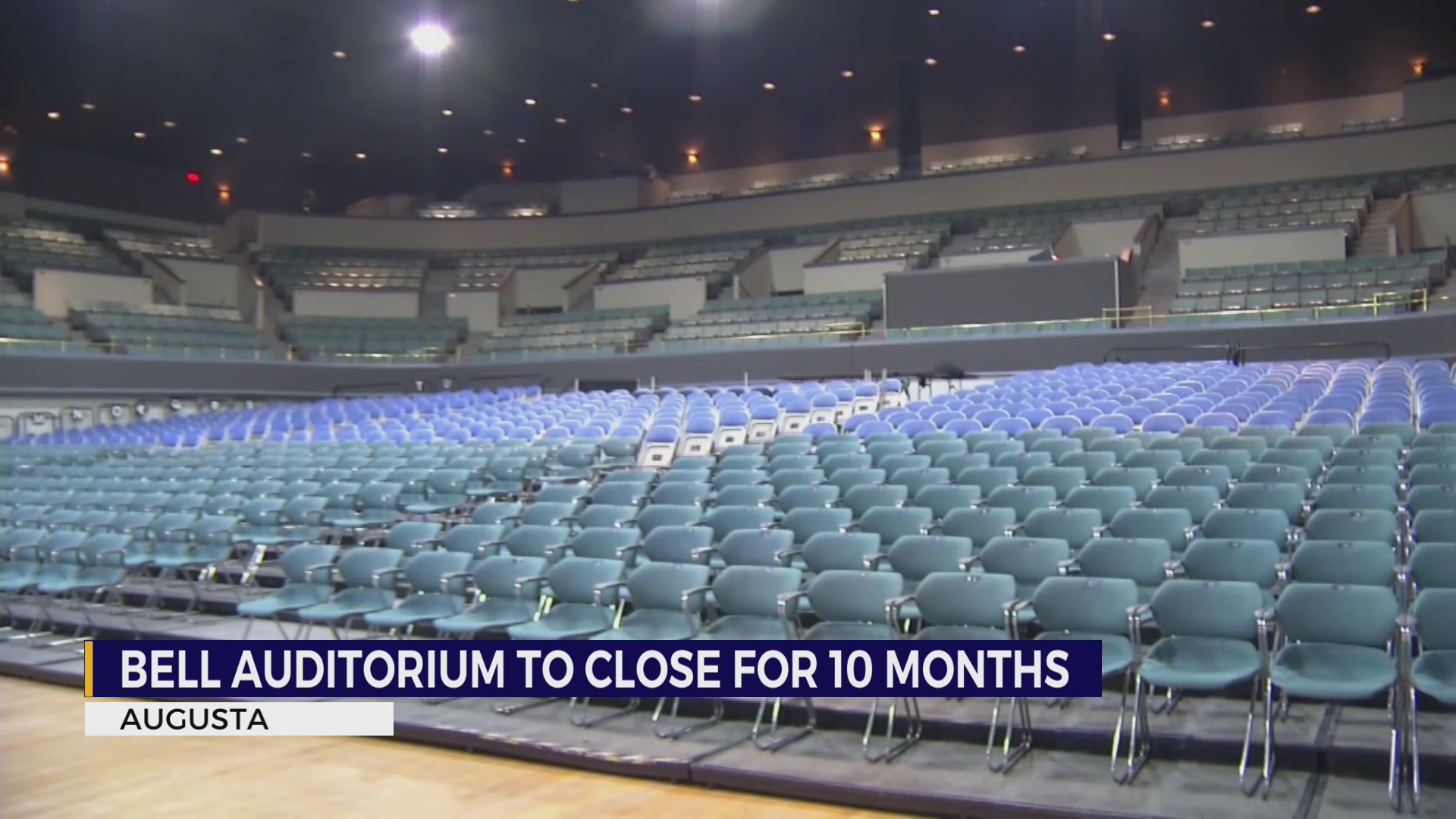 Bell Auditorium to close for 10 months – WJBF