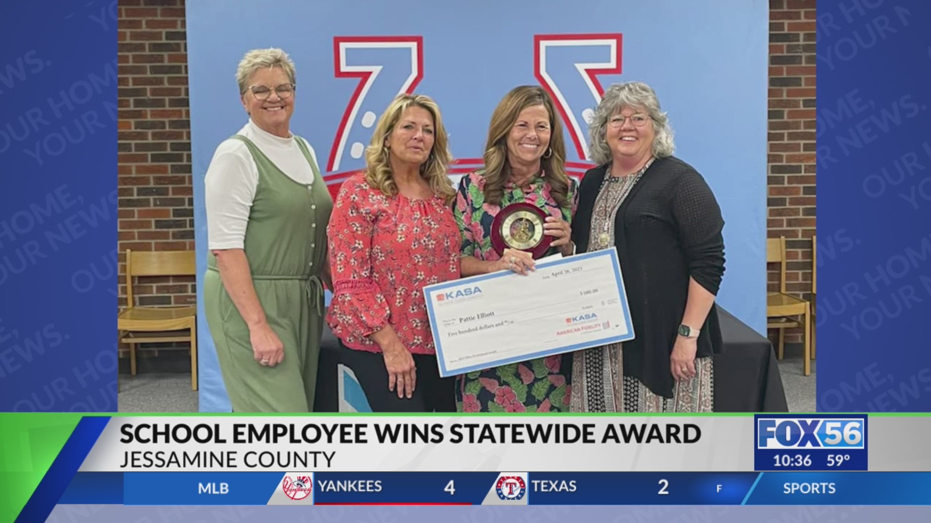 Jessamine County school employee wins statewide award – FOX 56 News