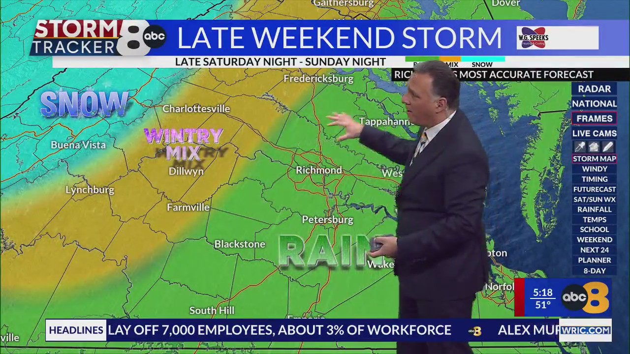 Digital Weather Forecast 5am – WRIC ABC 8News