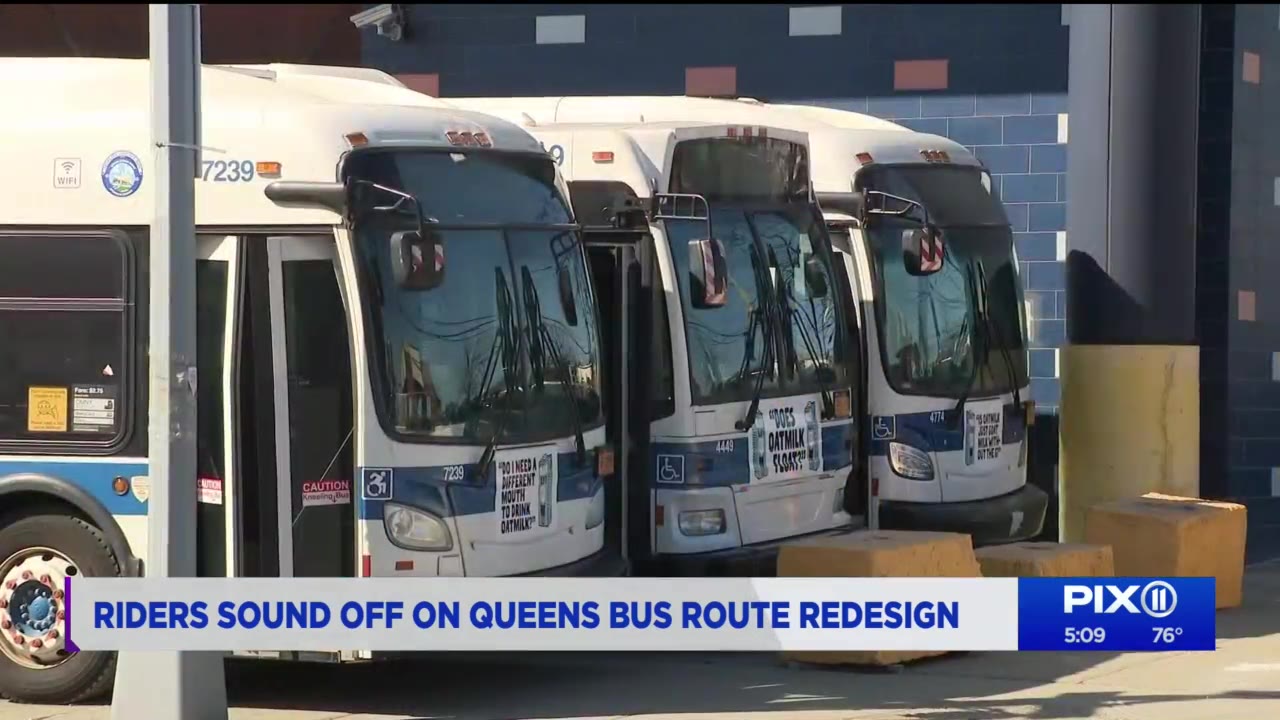 MTA finalizing plans for Queens bus redesign – PIX11