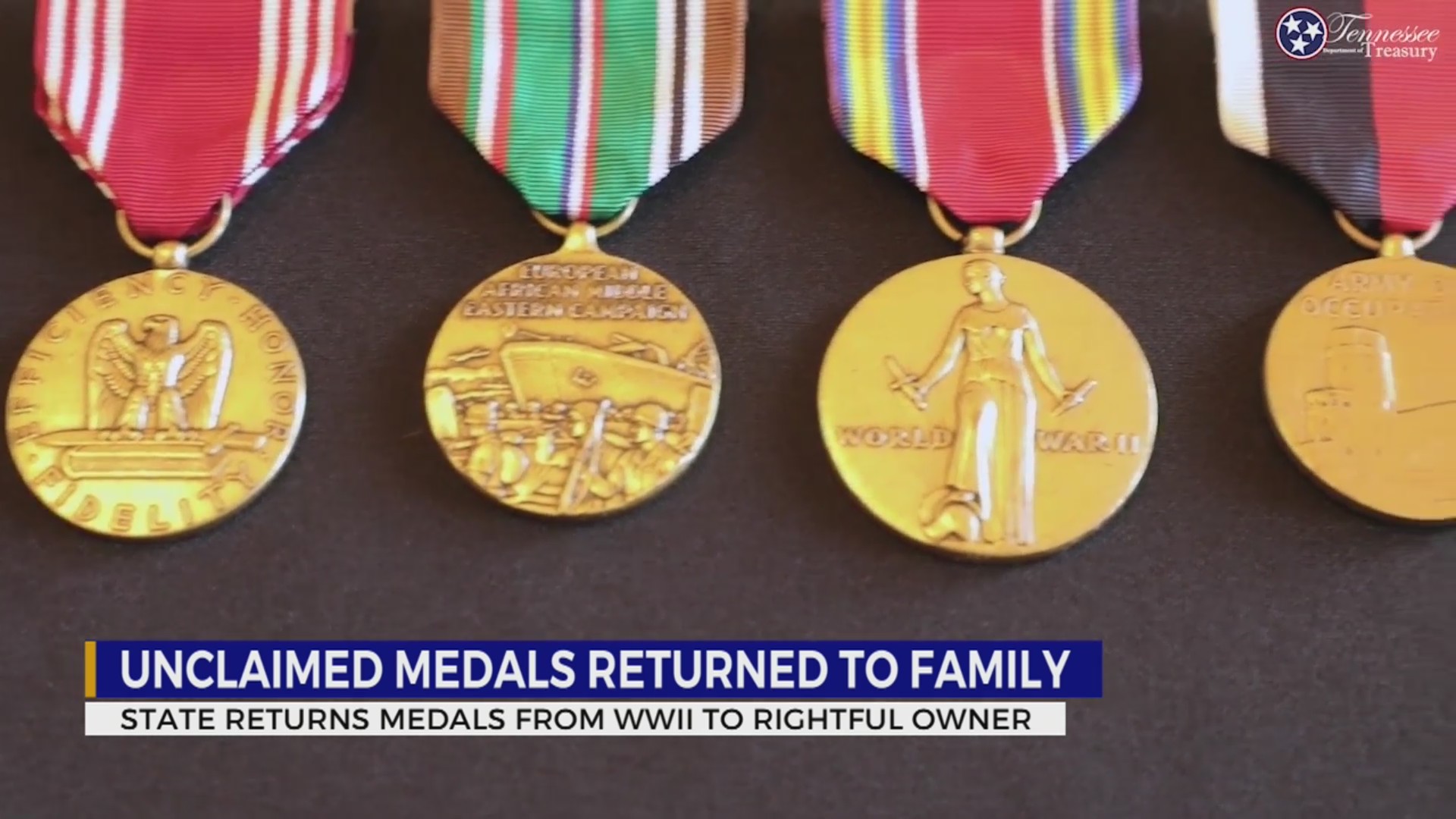 Missing WWII medals returned to soldier’s family after they were ...
