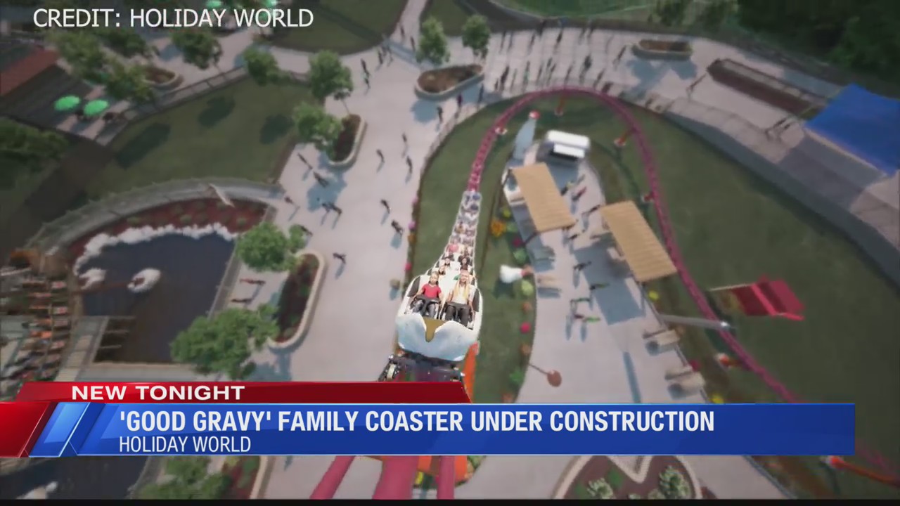 Construction underway for Holiday World’s Good Gravy coaster – WFLA