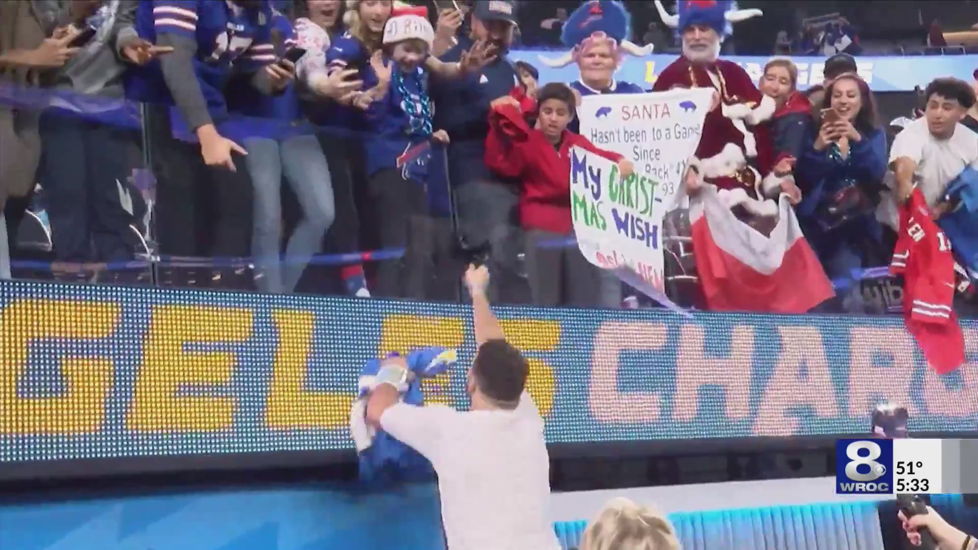 Josh Allen makes young fan’s Christmas wish come true – RochesterFirst