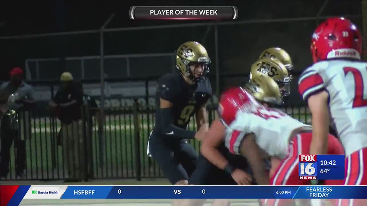 Central Arkansas Player of the Week: Matt Contreras, Hot Springs – KLRT ...