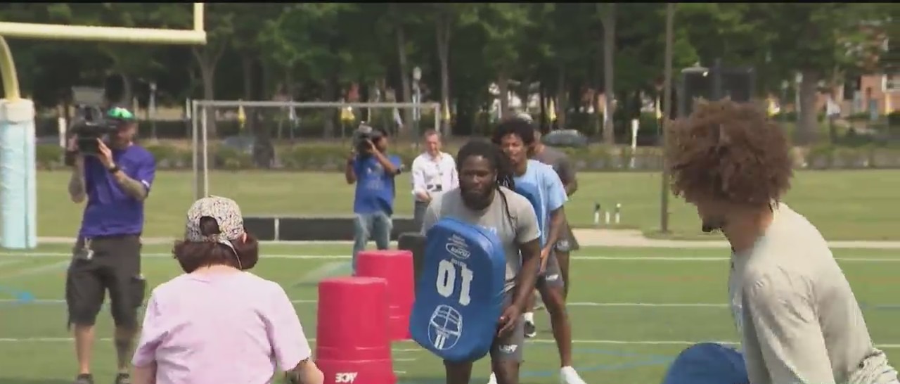LIU football team welcomes adults with disabilities to participate in ...