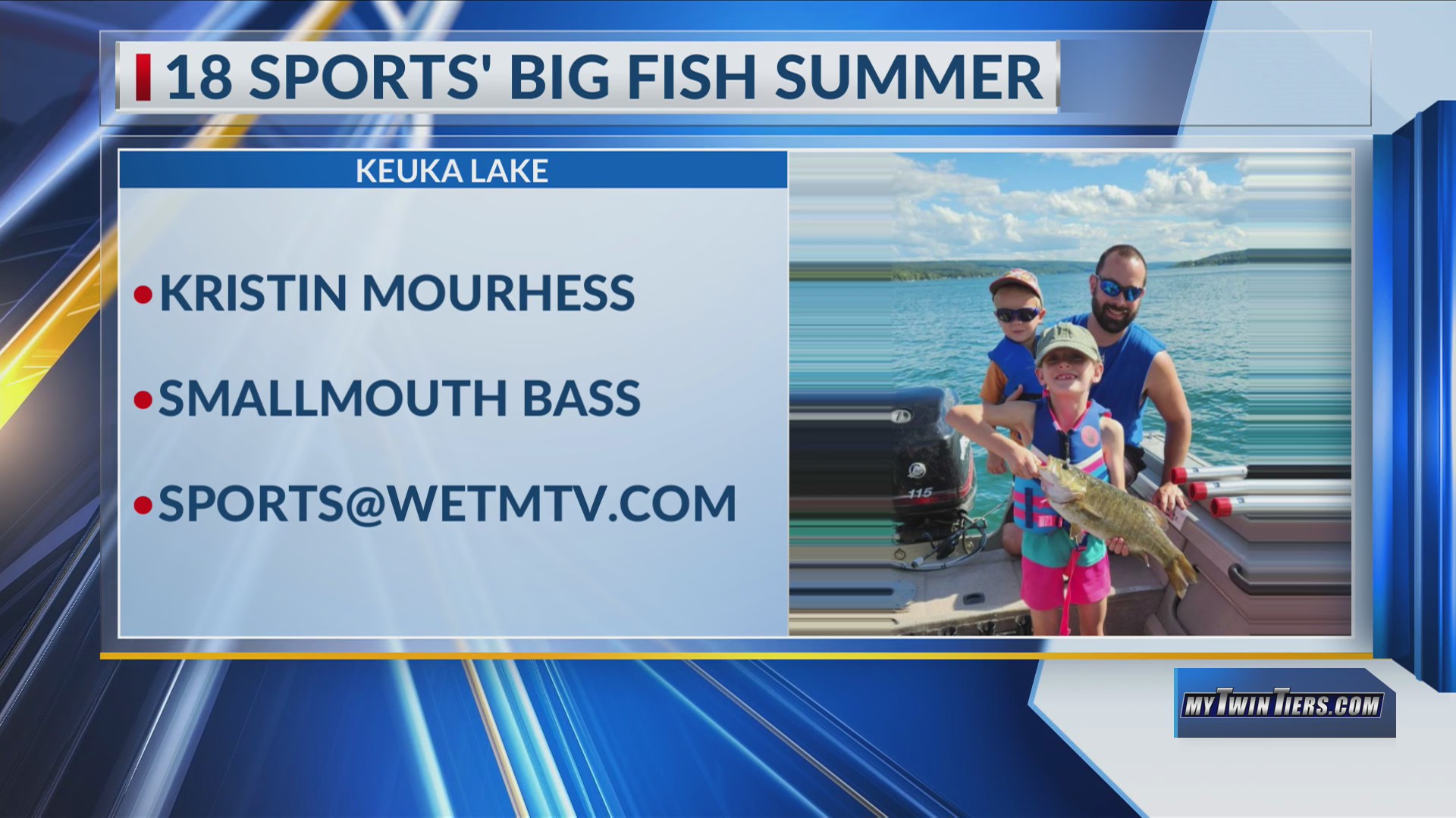18 Sports’ Big Fish Summer – Mourhess’ smallmouth bass – WETM ...