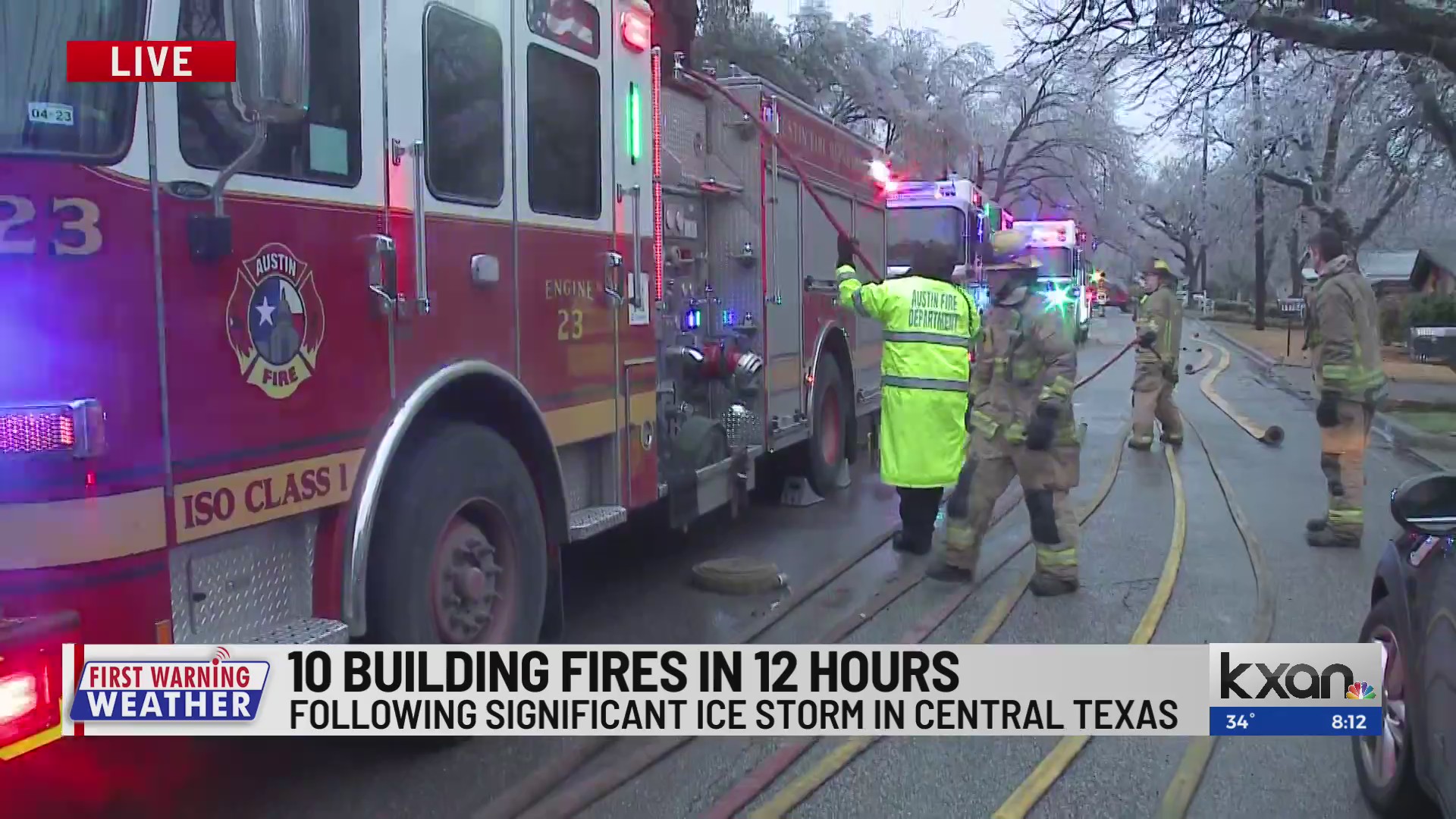 House fire in north Austin caused by downed power lines – KXAN Austin
