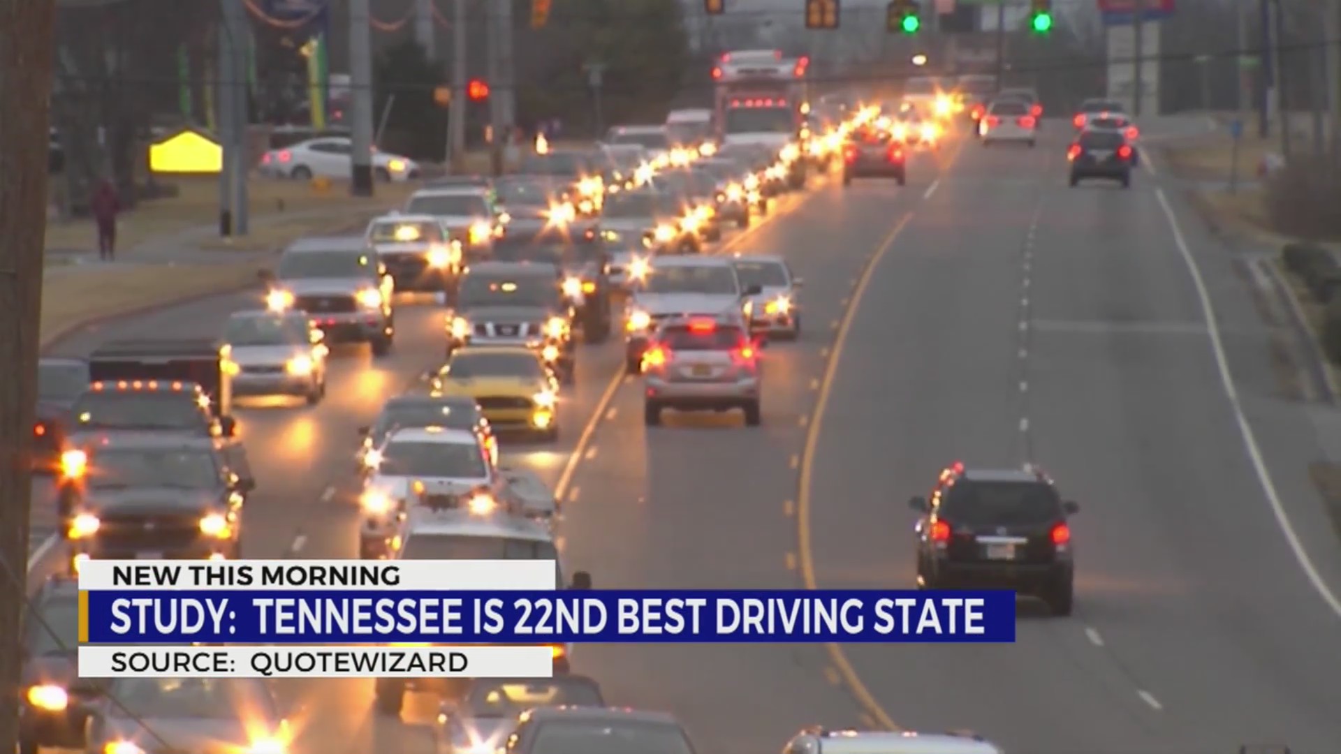 Tennessee ranked 22nd best driving state – WKRN News 2