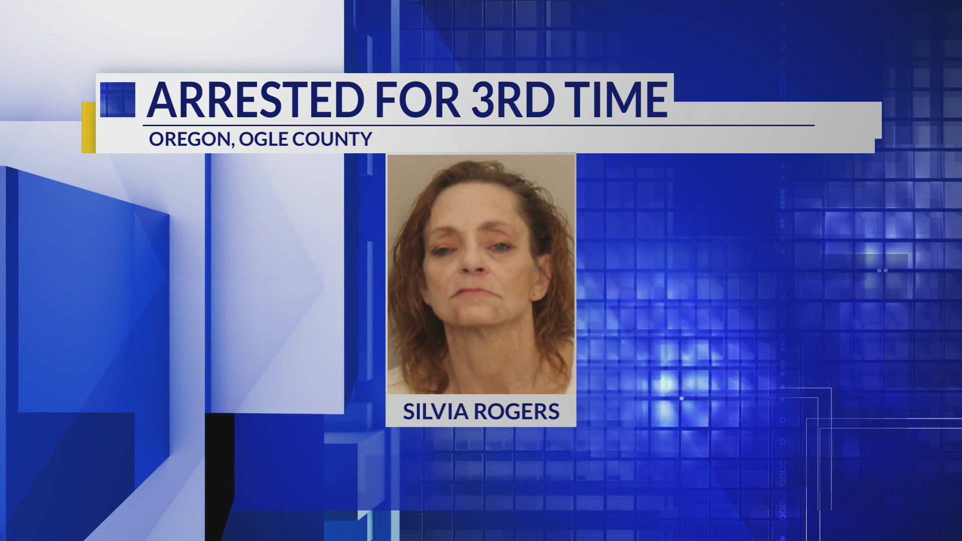 Ogle County woman arrested for 3rd crime against same victim, again ...