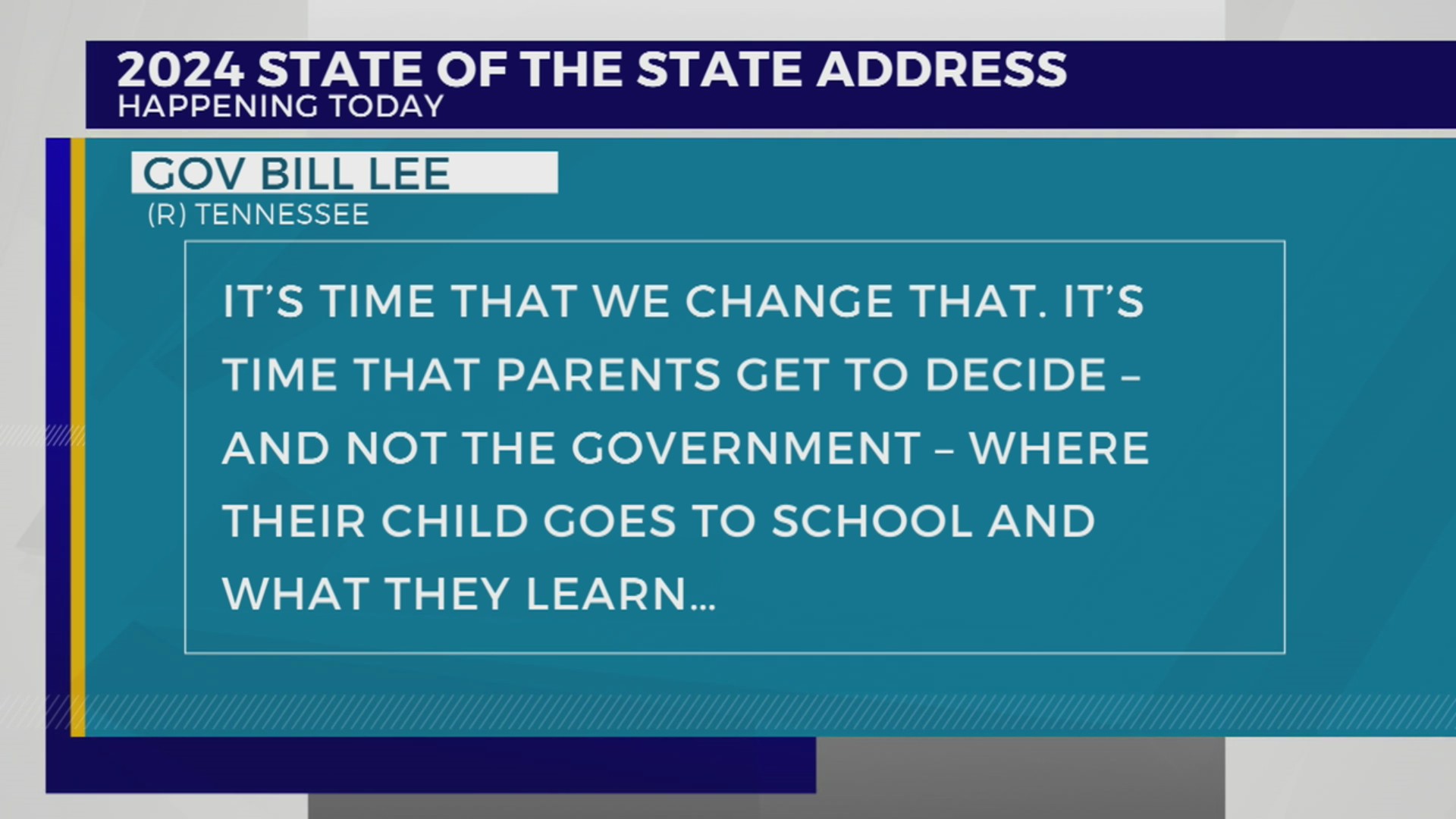Gov. Lee to deliver 2024 State of the State Address – WKRN News 2