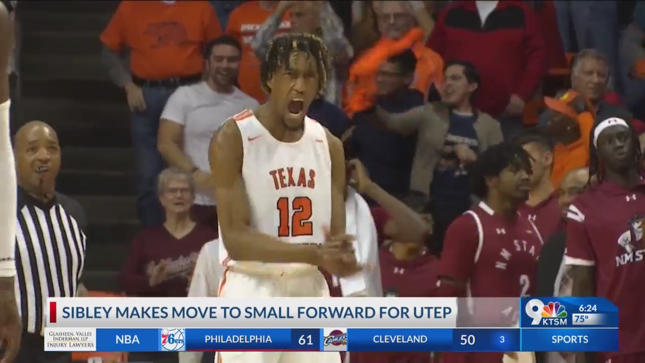 Sibley makes transition to small forward for UTEP – KTSM 9 News