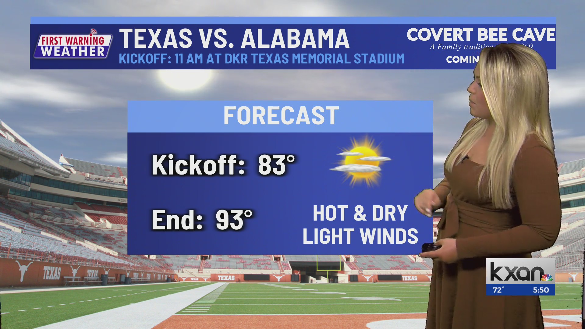 First Warning Weather with Kristen Currie – KXAN Austin