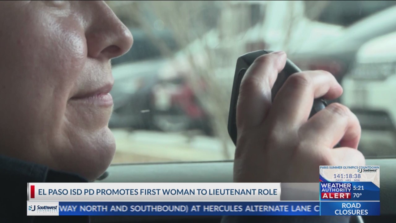 EPISD PD promotes first woman to lieutenant role – KTSM 9 News