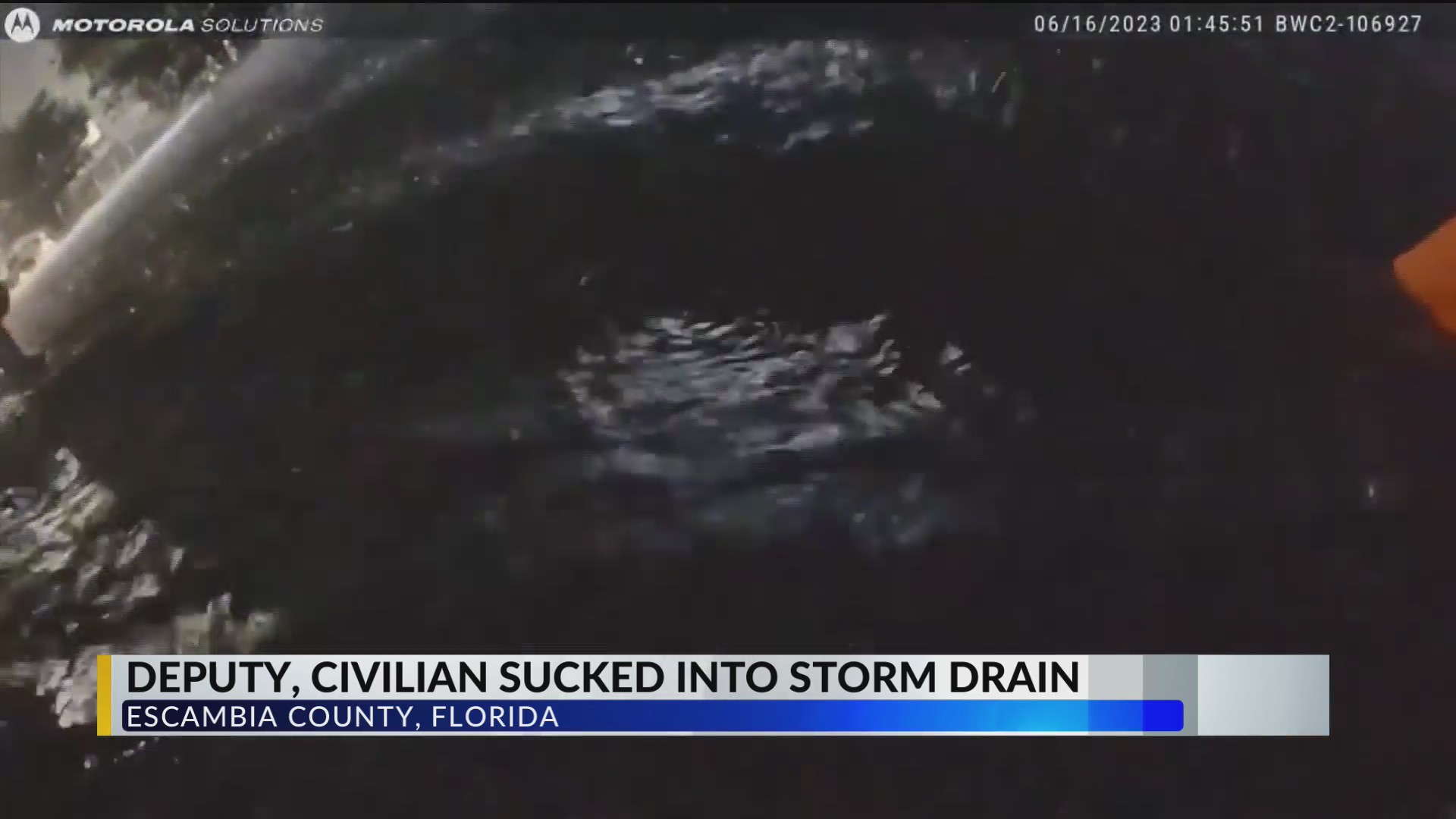 Deputy, Civilian Sucked Into Storm Drain – WKRG News 5