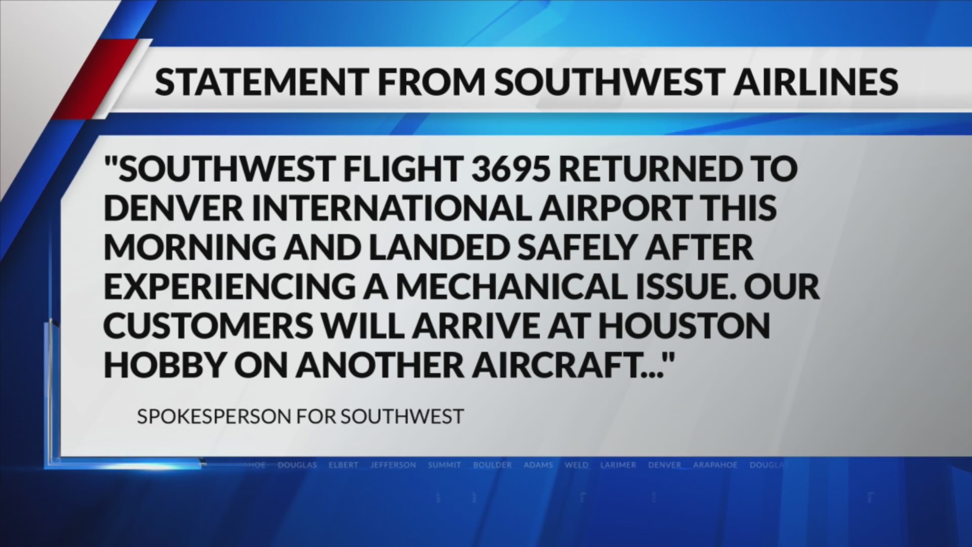 Boeing plane part falls off, strikes wing flap during takeoff in Denver ...