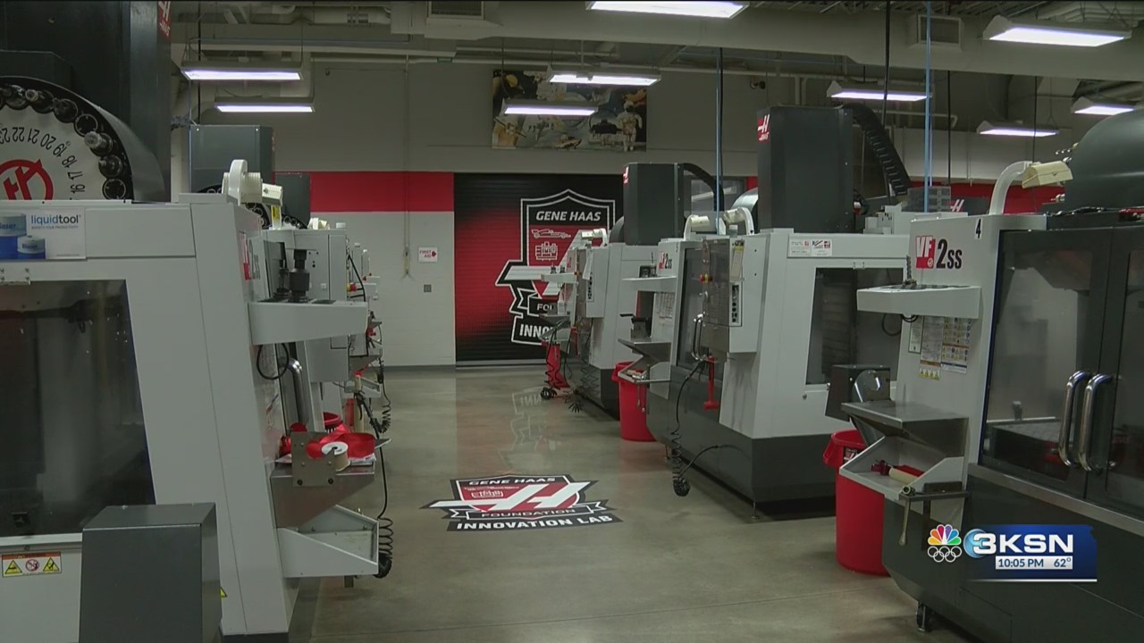 Gene Haas Innovation Lab opens at WSU Tech – KSN-TV