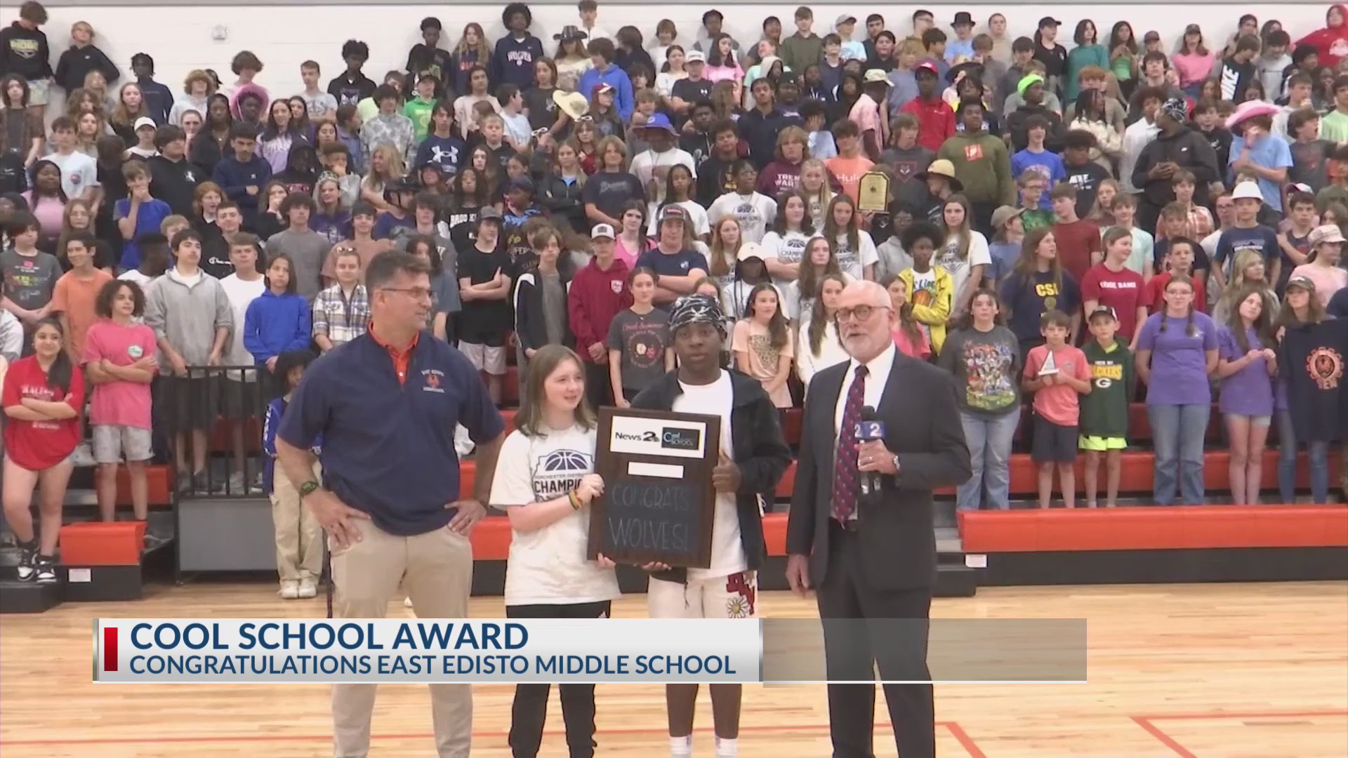 East Edisto Middle receives final Cool School award of 2022-23 year ...