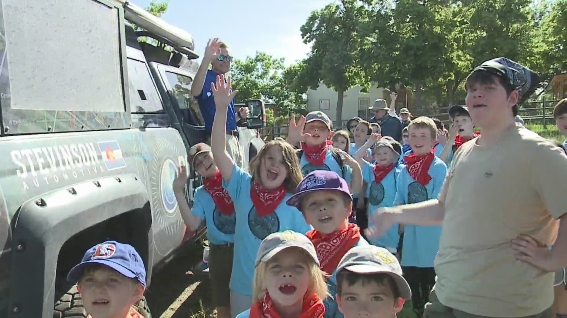 Cub scouts get a day with the Pinpoint Weather Beast – FOX31 Denver