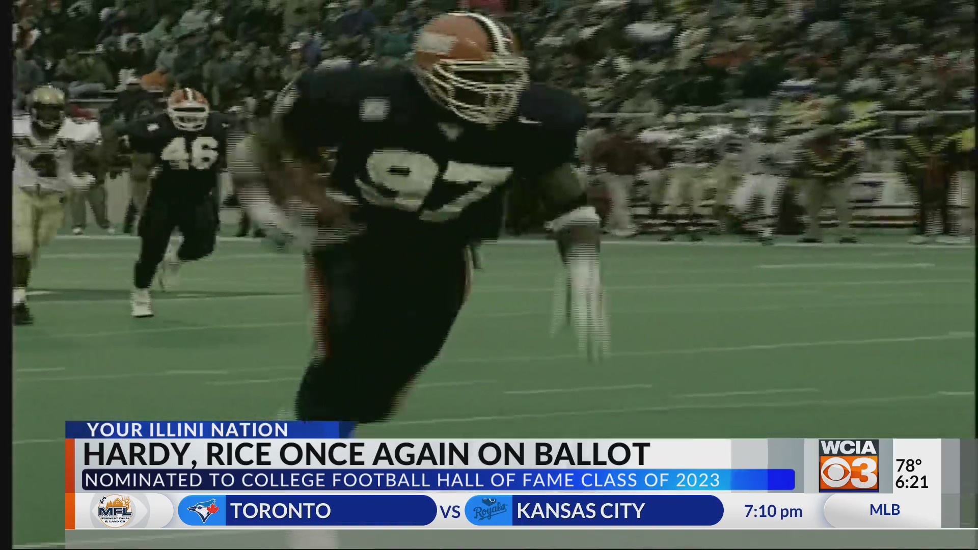 Hardy, Rice named to College Football Hall of Fame ballot – WCIA.com