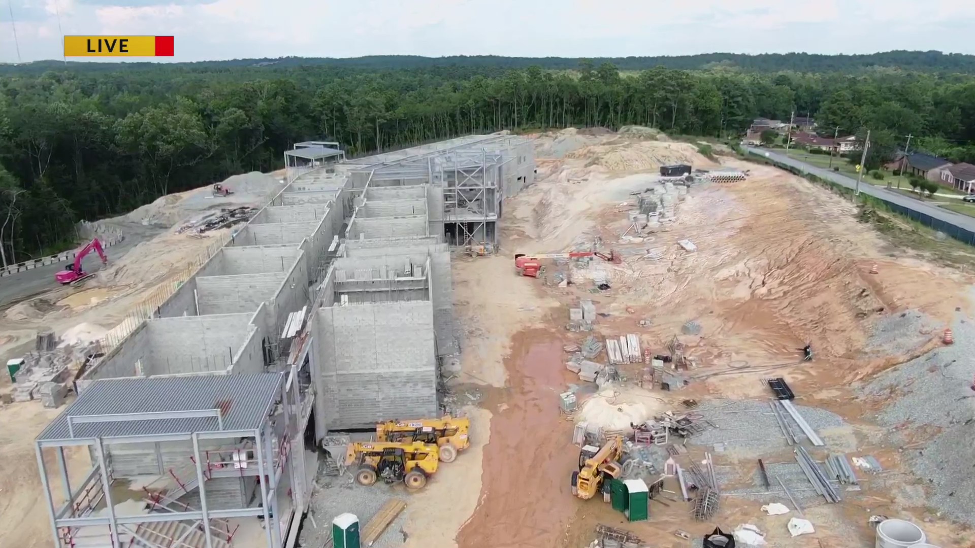 Brand new school being built in East Columbus – Mary Buckner Academy – WRBL