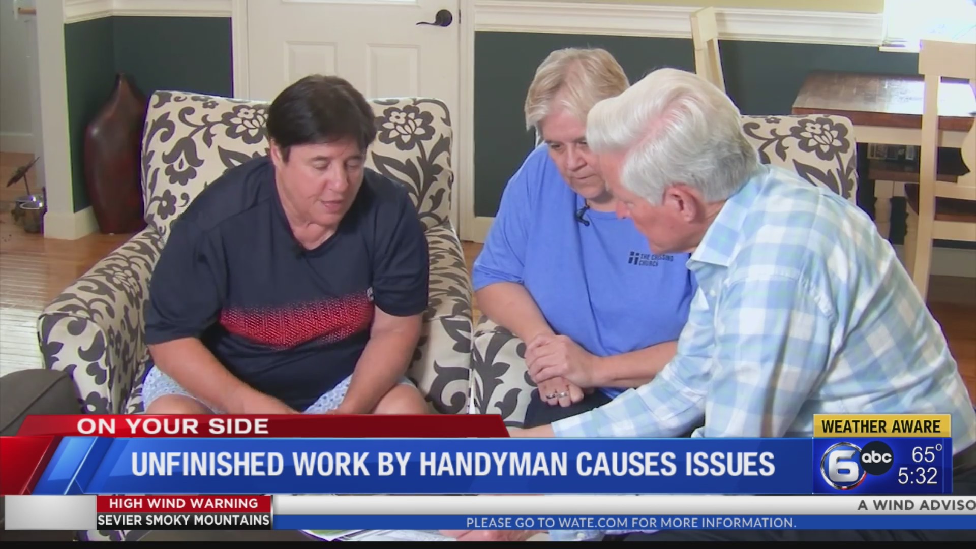 Unfinished work by handyman causes issues – WATE 6 On Your Side