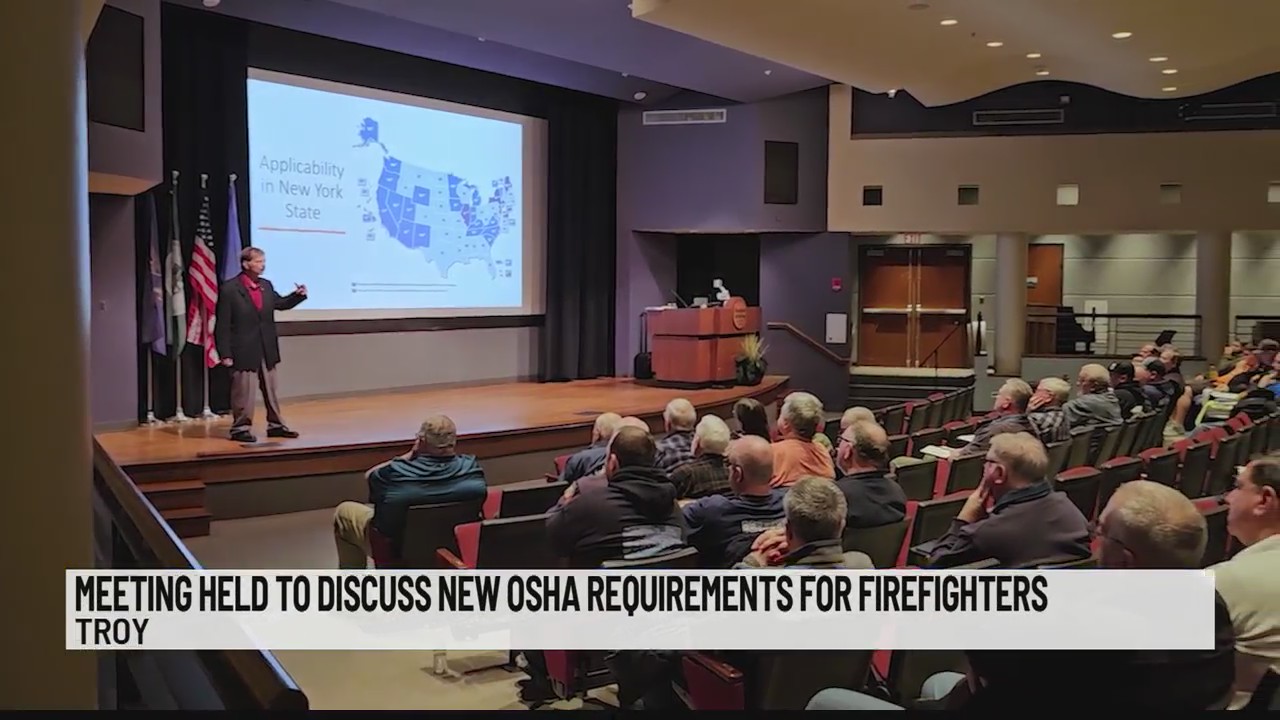 Local firefighters discuss new proposed OSHA standards – NEWS10 ABC