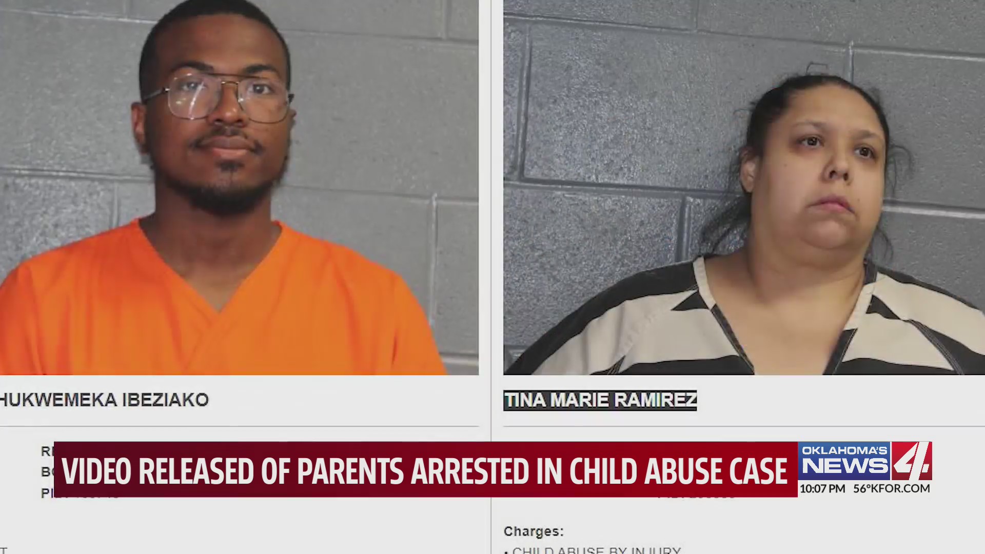 Video released of parents arrested in child abuse case – KFOR.com ...