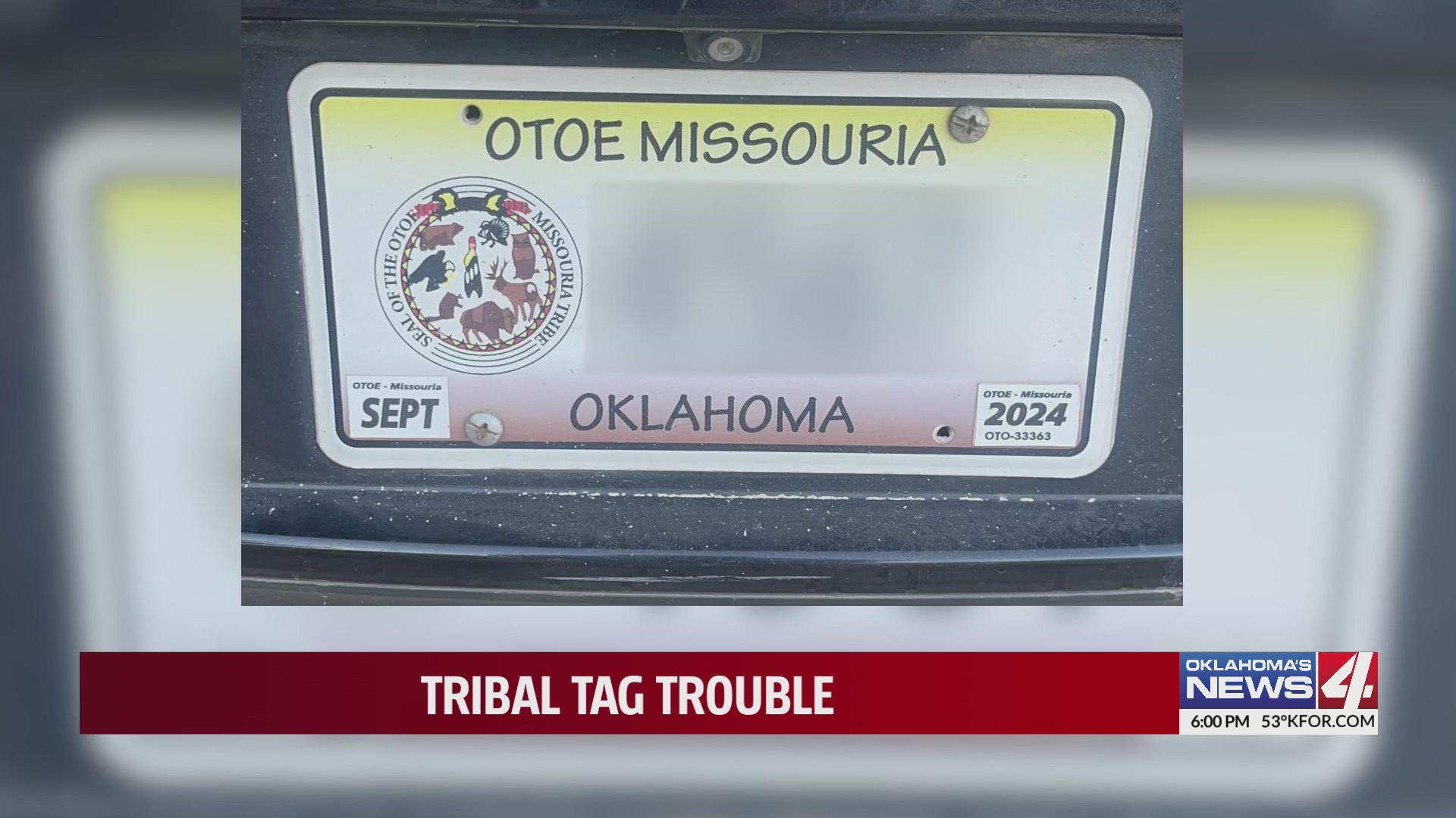 Tribal tag trouble – KFOR.com Oklahoma City