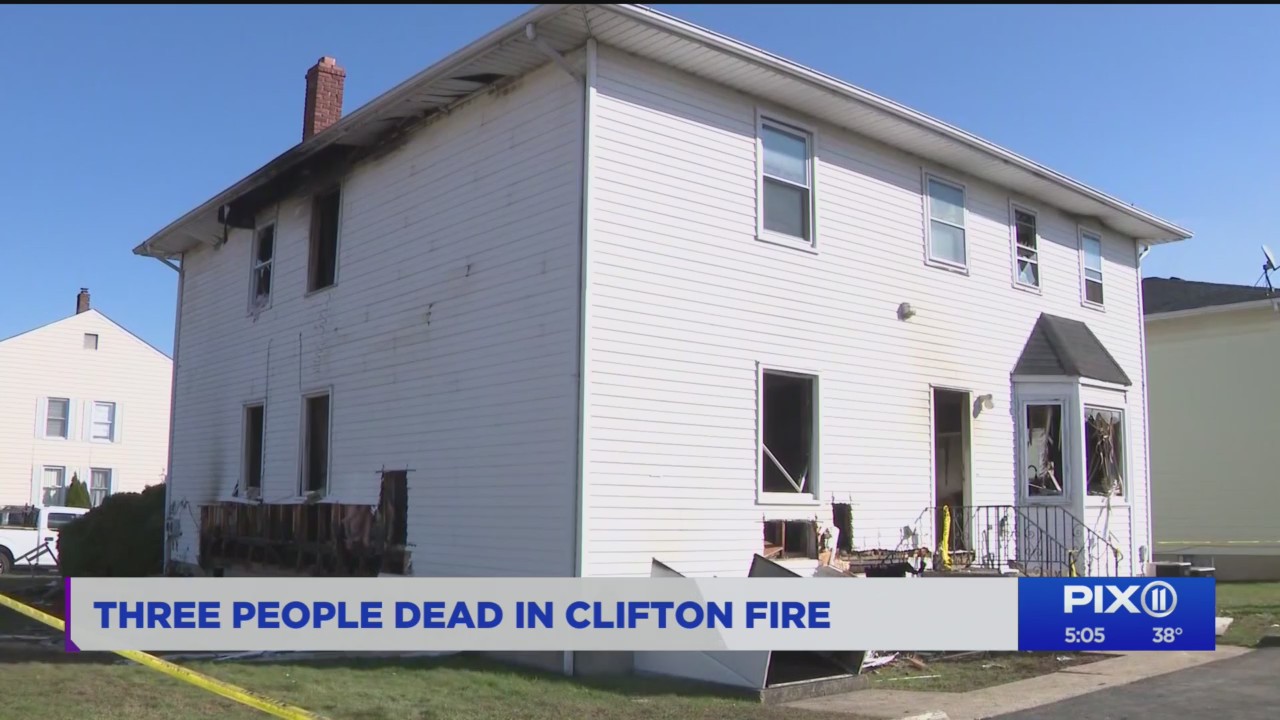 3 dead after fire breaks out at Clifton, NJ home: officials – PIX11