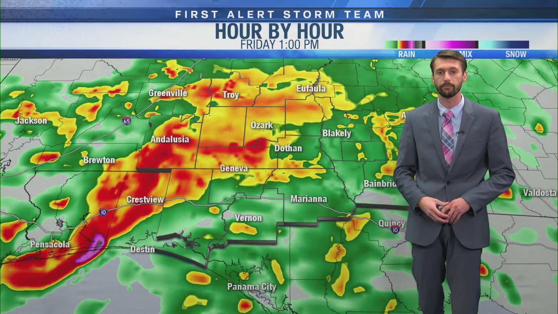 A chance for rain every day! – WDHN – wdhn.com