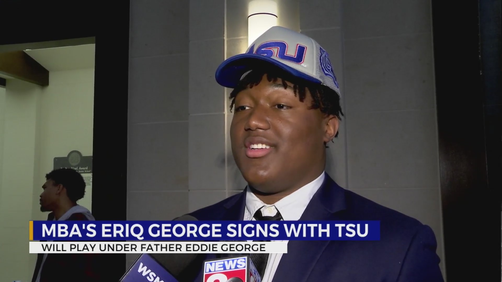 Eriq George signs to play for father, Eddie, at TSU – WKRN News 2