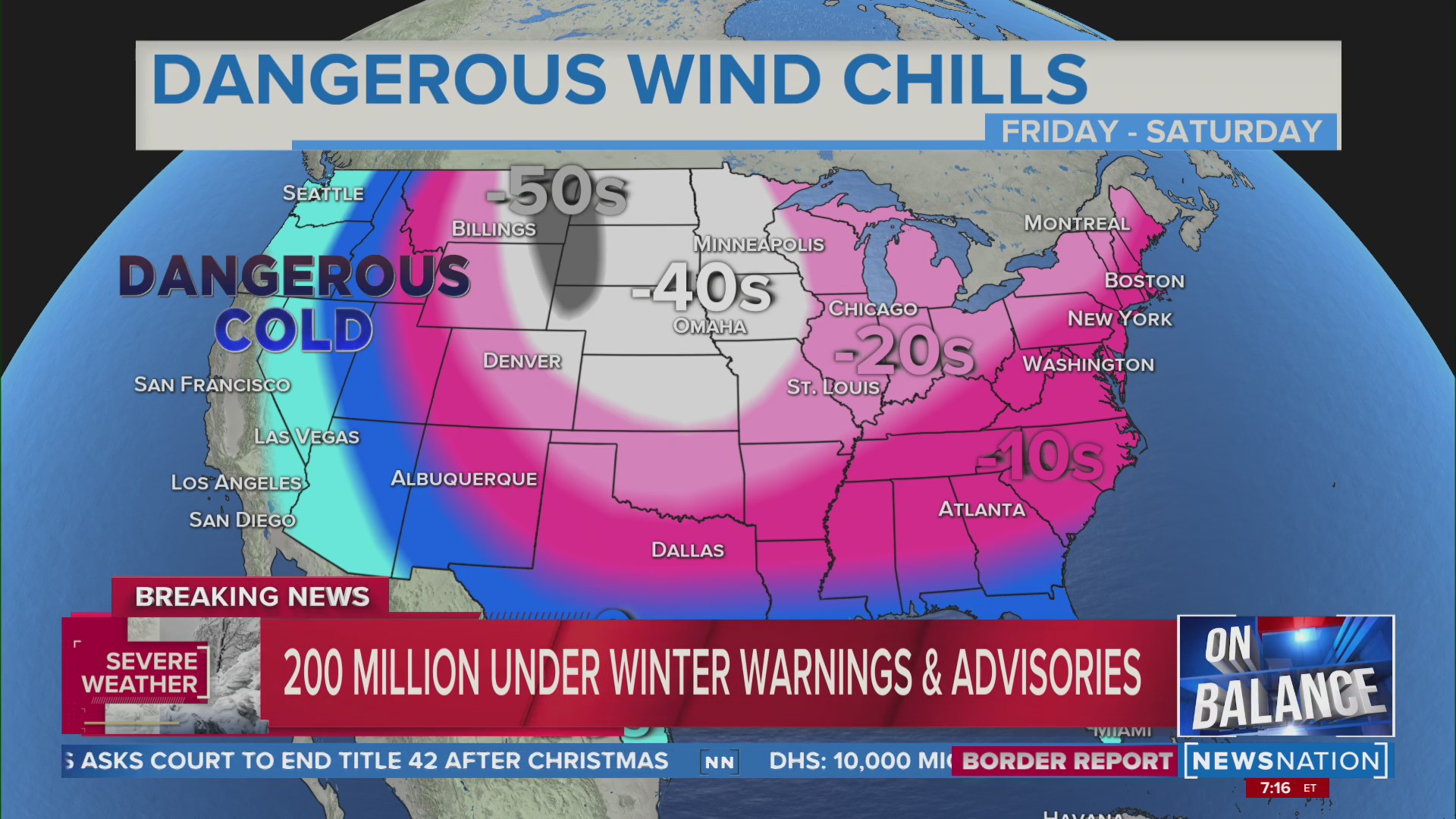 ‘Bomb cyclone’ blizzard threatens Christmas chaos | On Balance – NewsNation