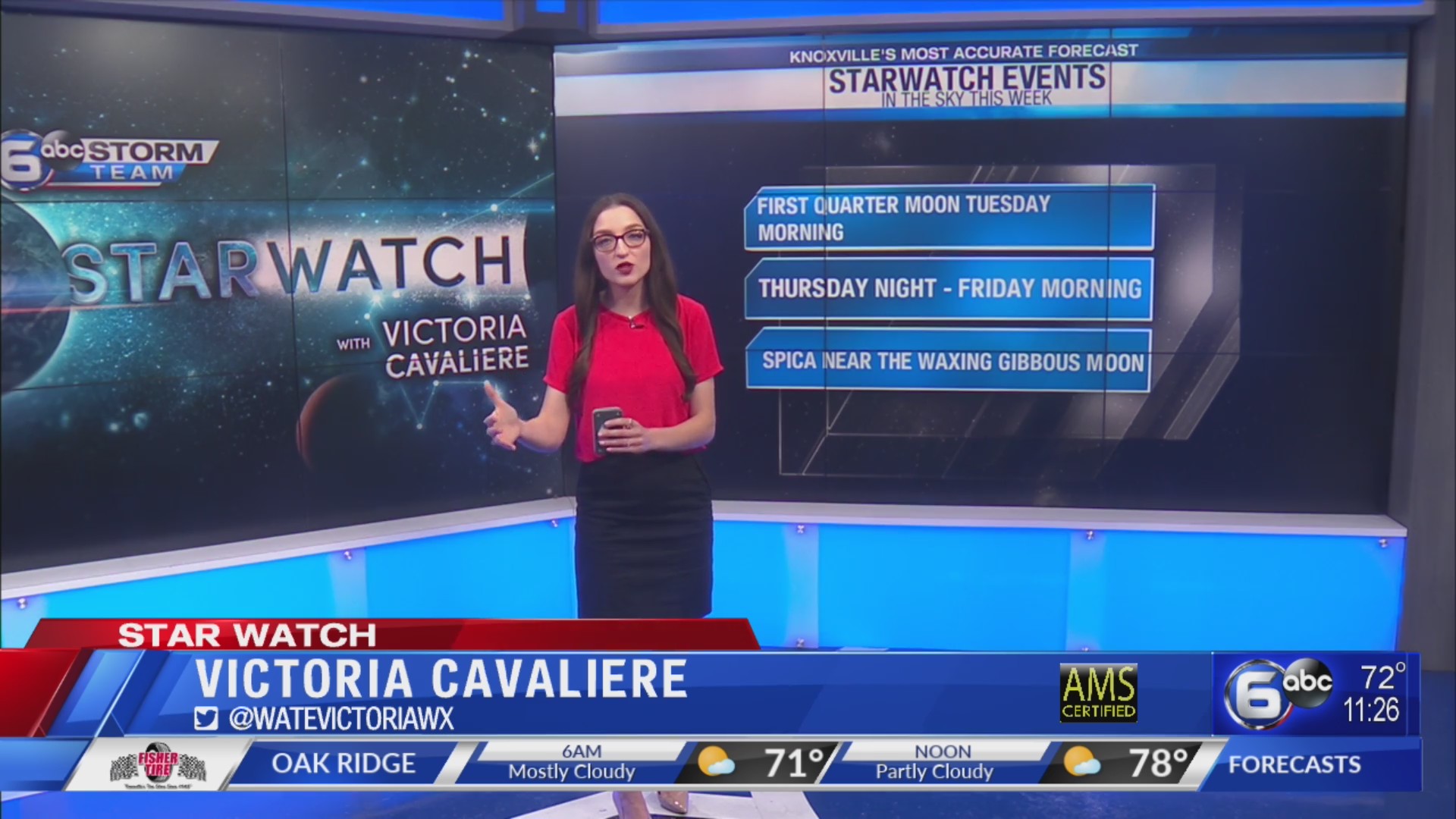 6 Storm Team Starwatch with Victoria Cavaliere 6/5 – WATE 6 On Your Side