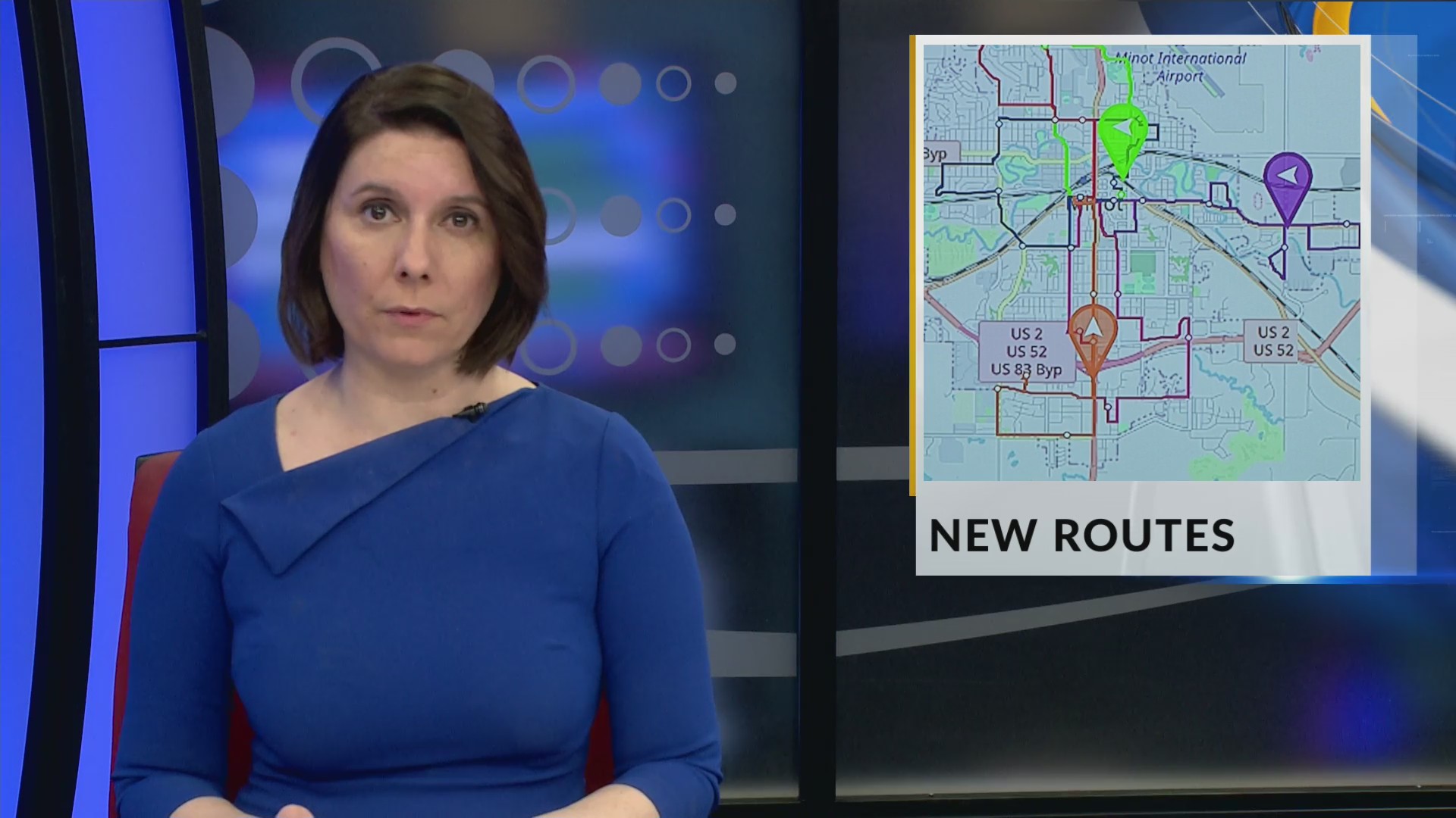 New bus routes in Minot – KX NEWS