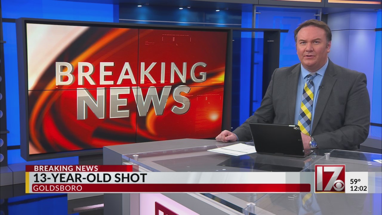 13-year-old boy shot in Goldsboro – CBS17.com