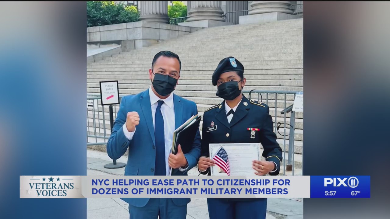 NYC eases path to citizenship for dozens of immigrant military members ...