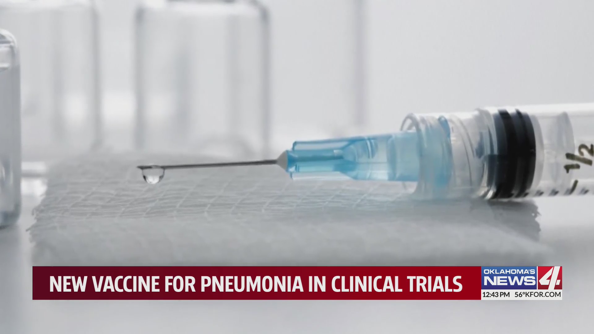 Pneumonia vaccine developed in Oklahoma now in clinical trials – KFOR ...