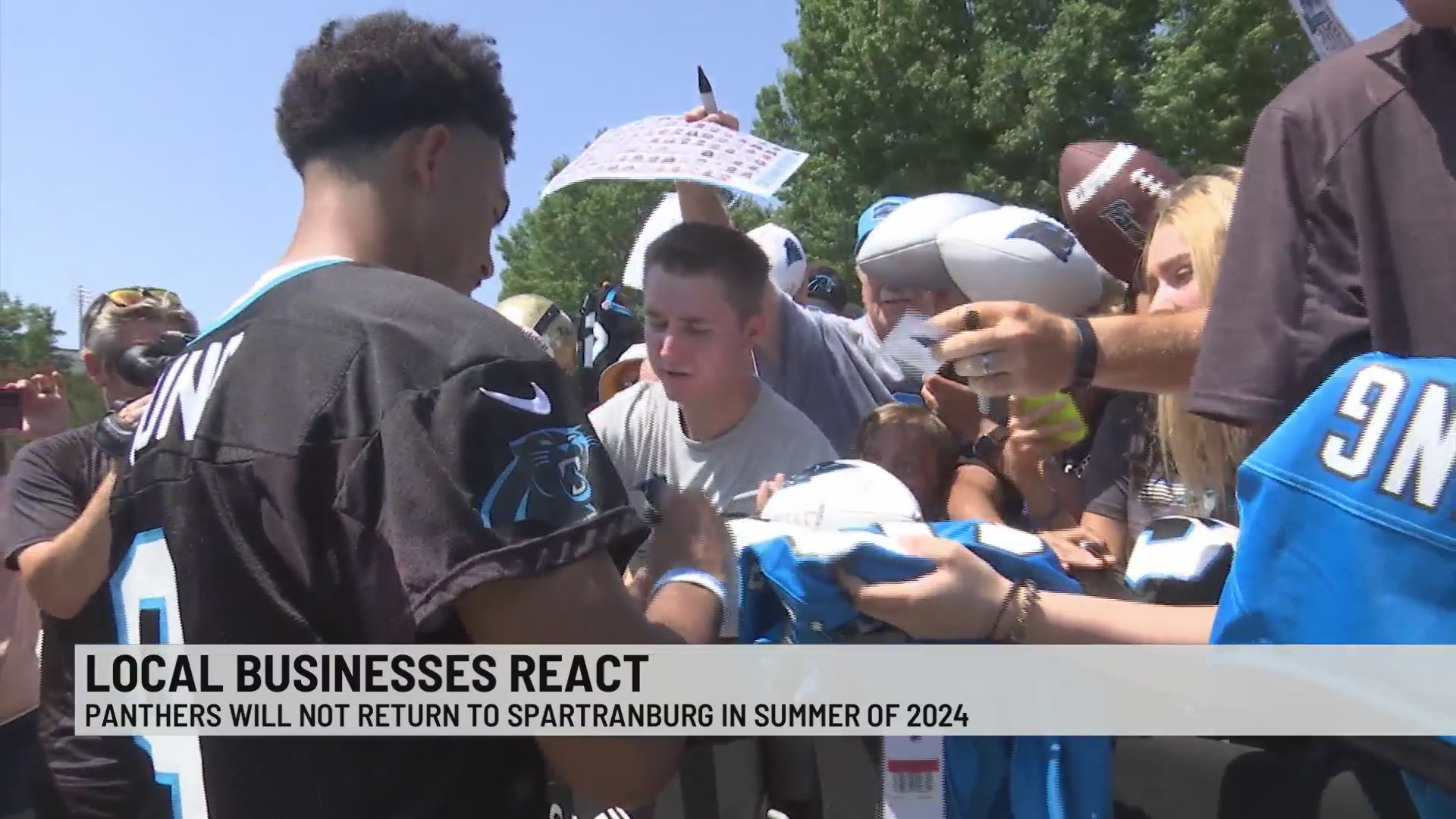 Spartanburg businesses will be impacted by the Panthers training camp ...