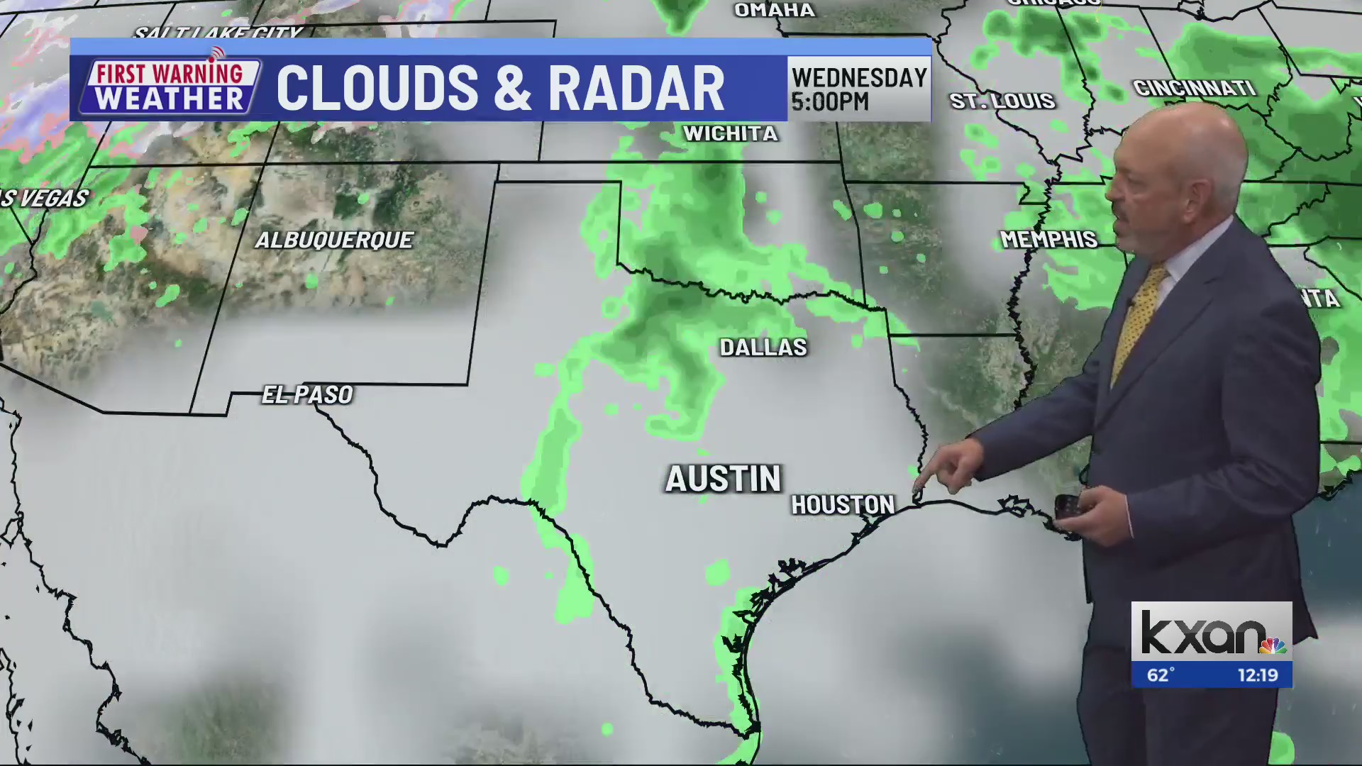 First Warning Weather with Jim Spencer – KXAN Austin